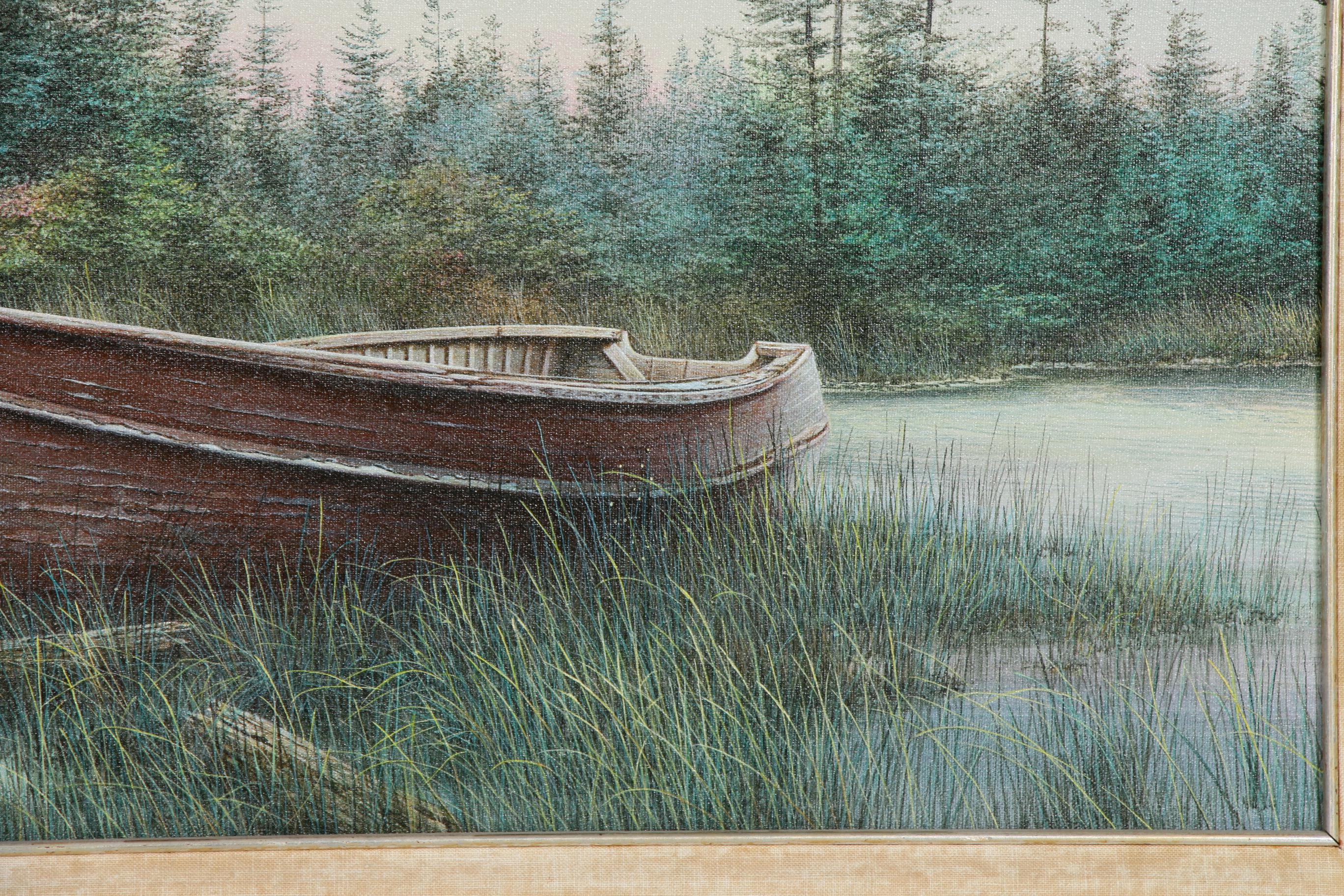 Frits Hoendervanger Acrylic Painting "Emerald Forest" | EBTH