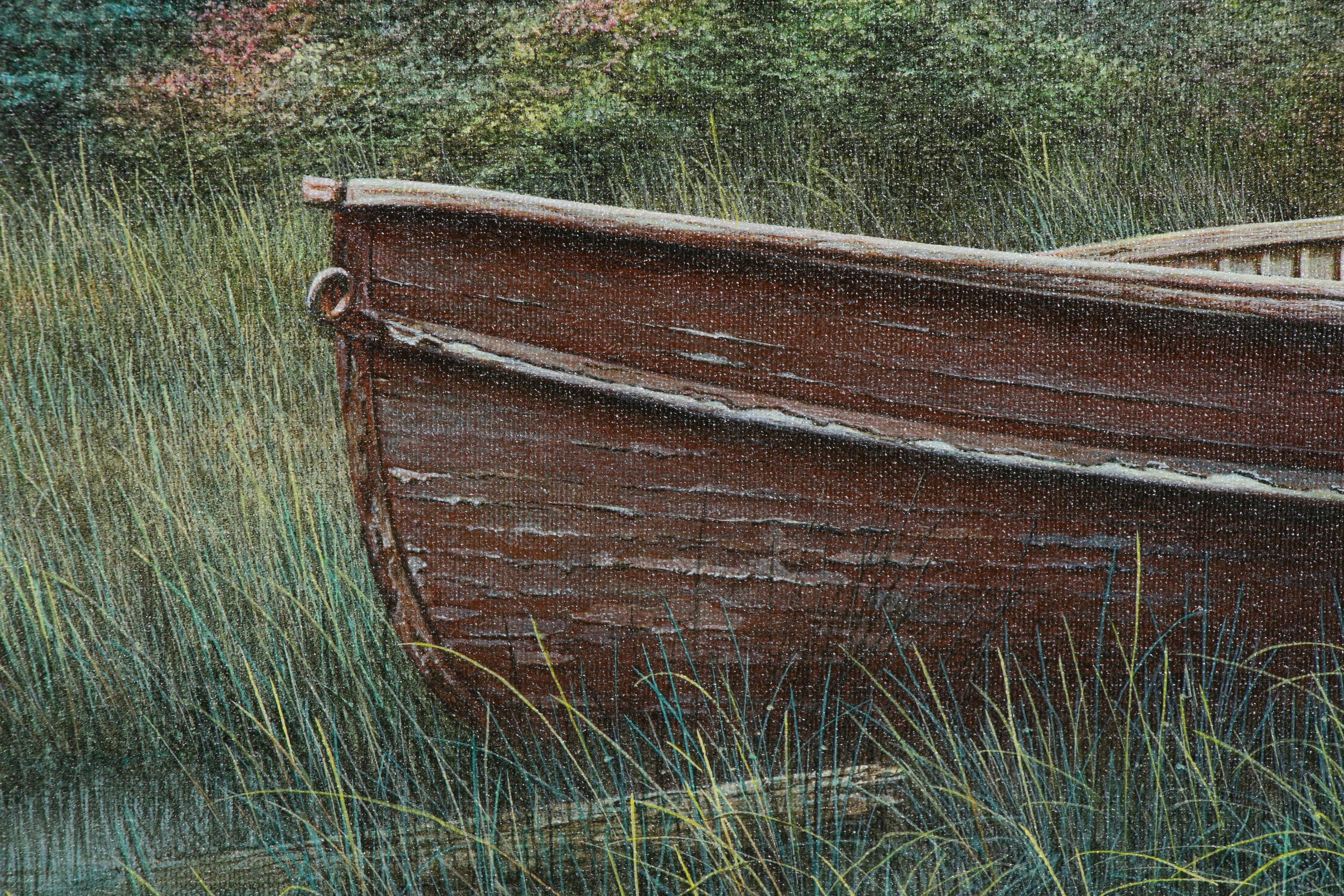 Frits Hoendervanger Acrylic Painting "Emerald Forest" | EBTH