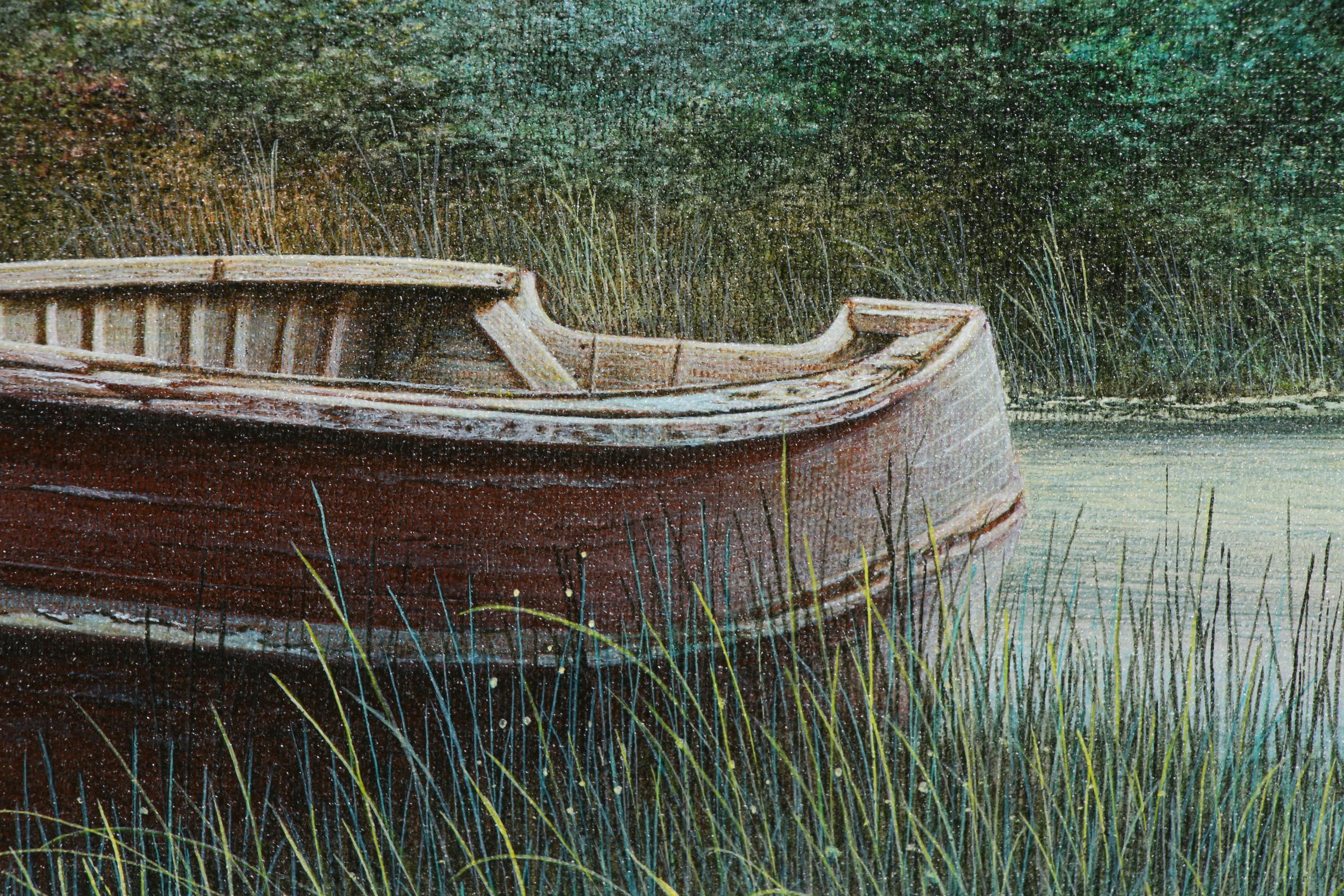 Frits Hoendervanger Acrylic Painting "Emerald Forest" | EBTH