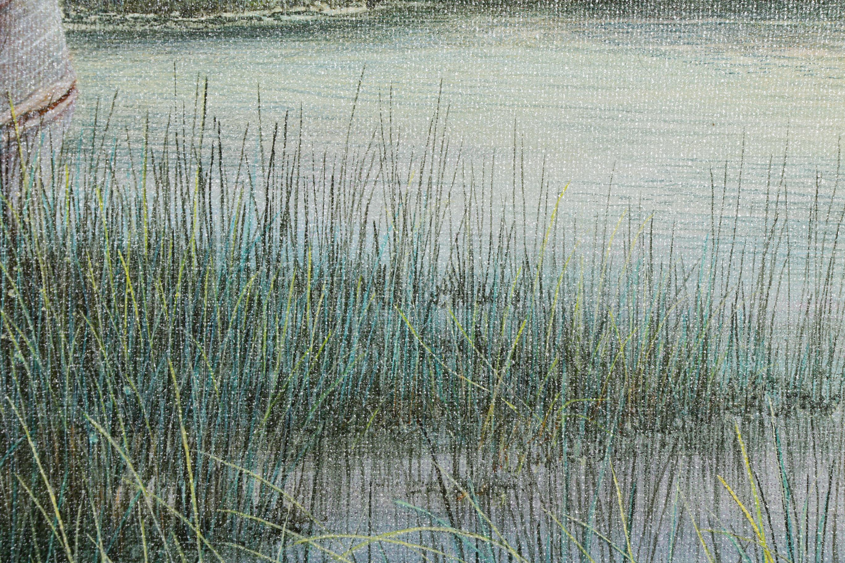 Frits Hoendervanger Acrylic Painting "Emerald Forest" | EBTH