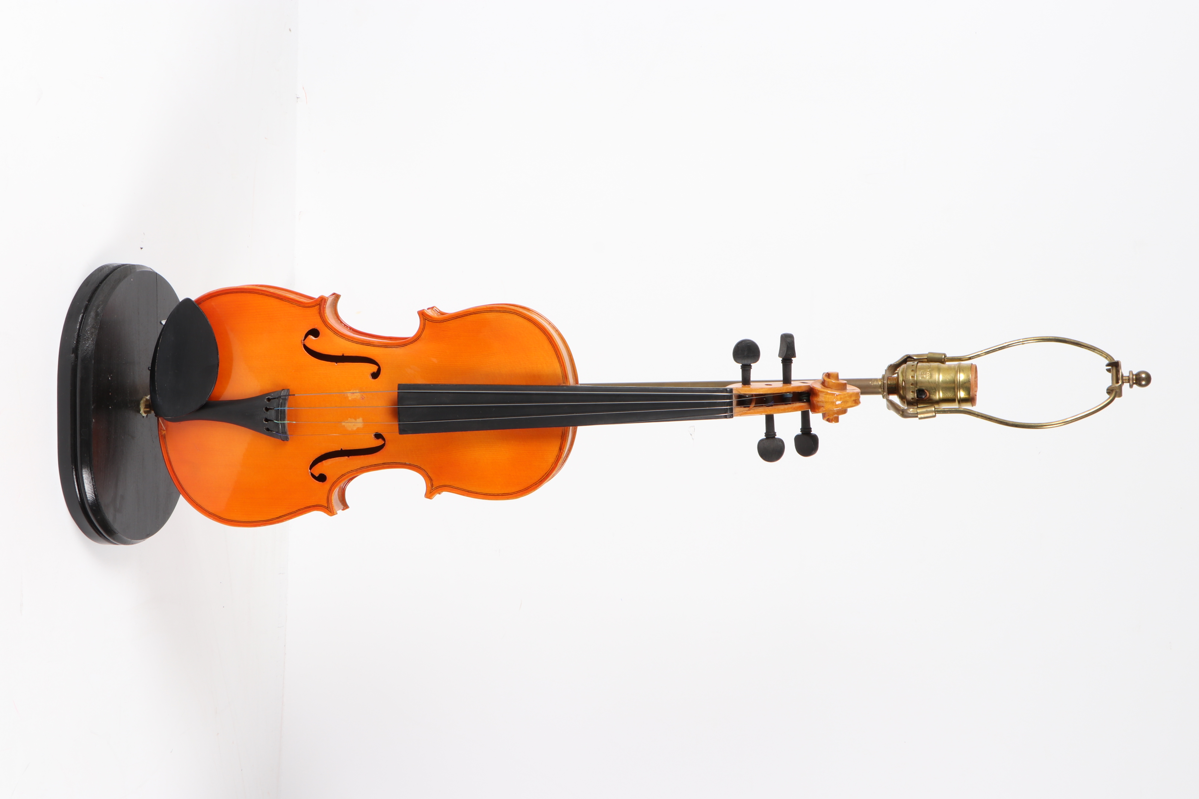 Violin Table Lamp with Shade | EBTH