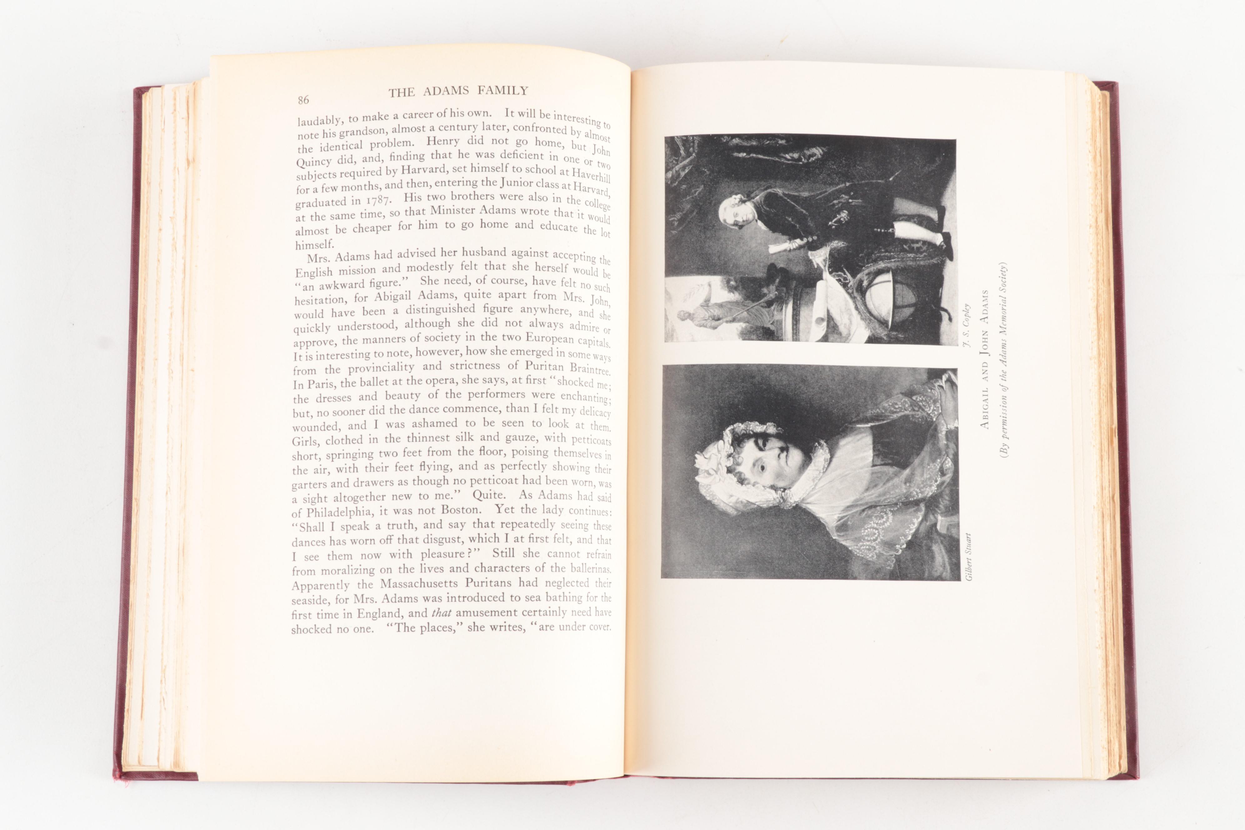 Signed First Edition "The Adams Family" by James Truslow Adams, 1930 | EBTH