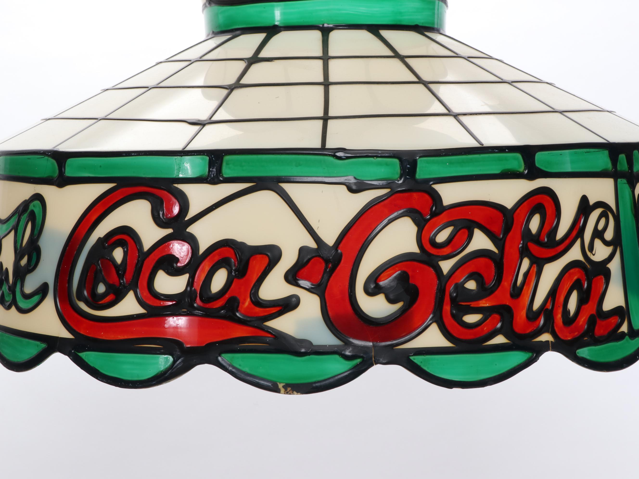 "Drink Coca-Cola" Pendant Light | EBTH