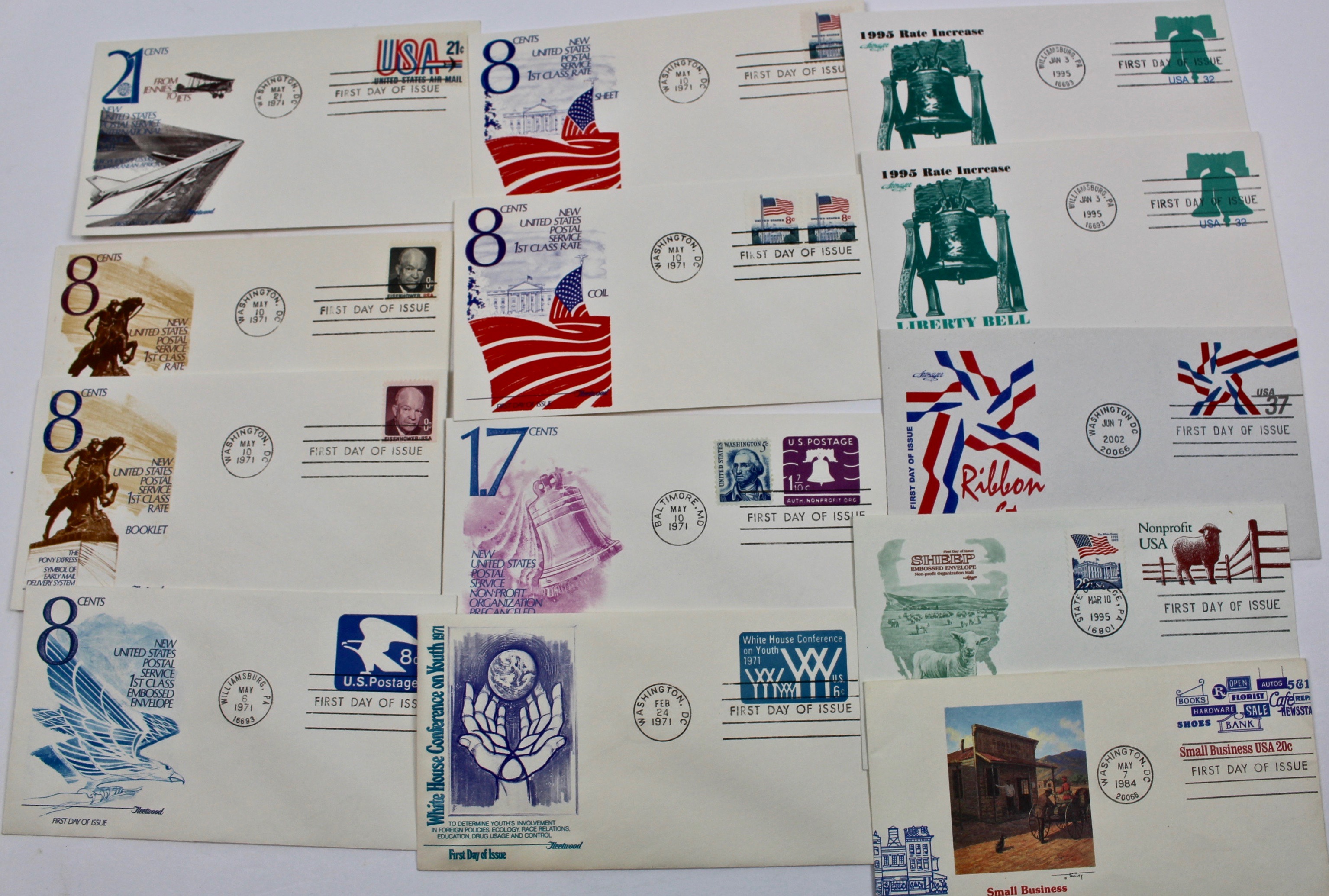 345 Vintage U.S. First Day Covers, All Unaddressed and with Cachets | EBTH