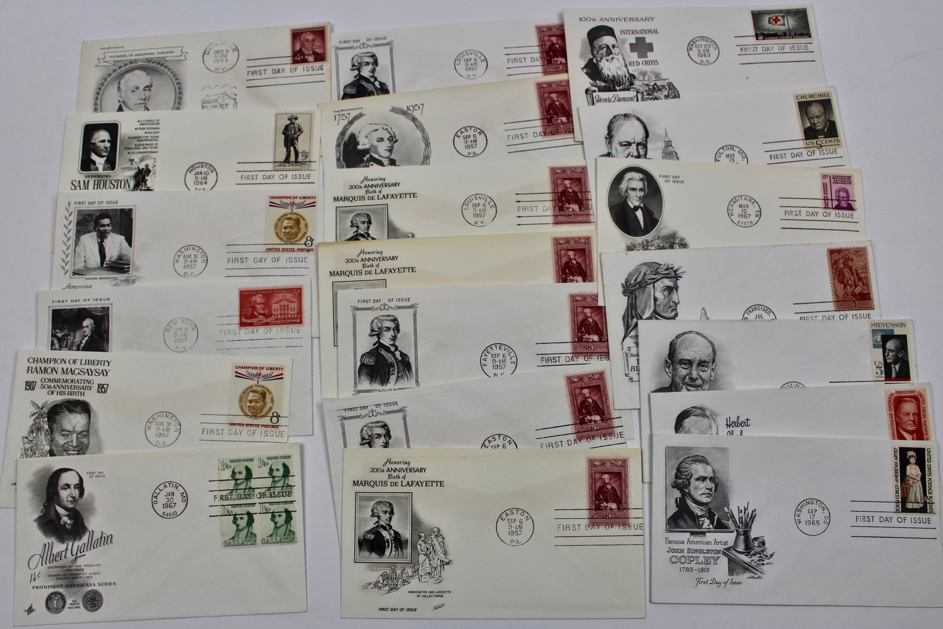 345 Vintage U.S. First Day Covers, All Unaddressed and with Cachets | EBTH