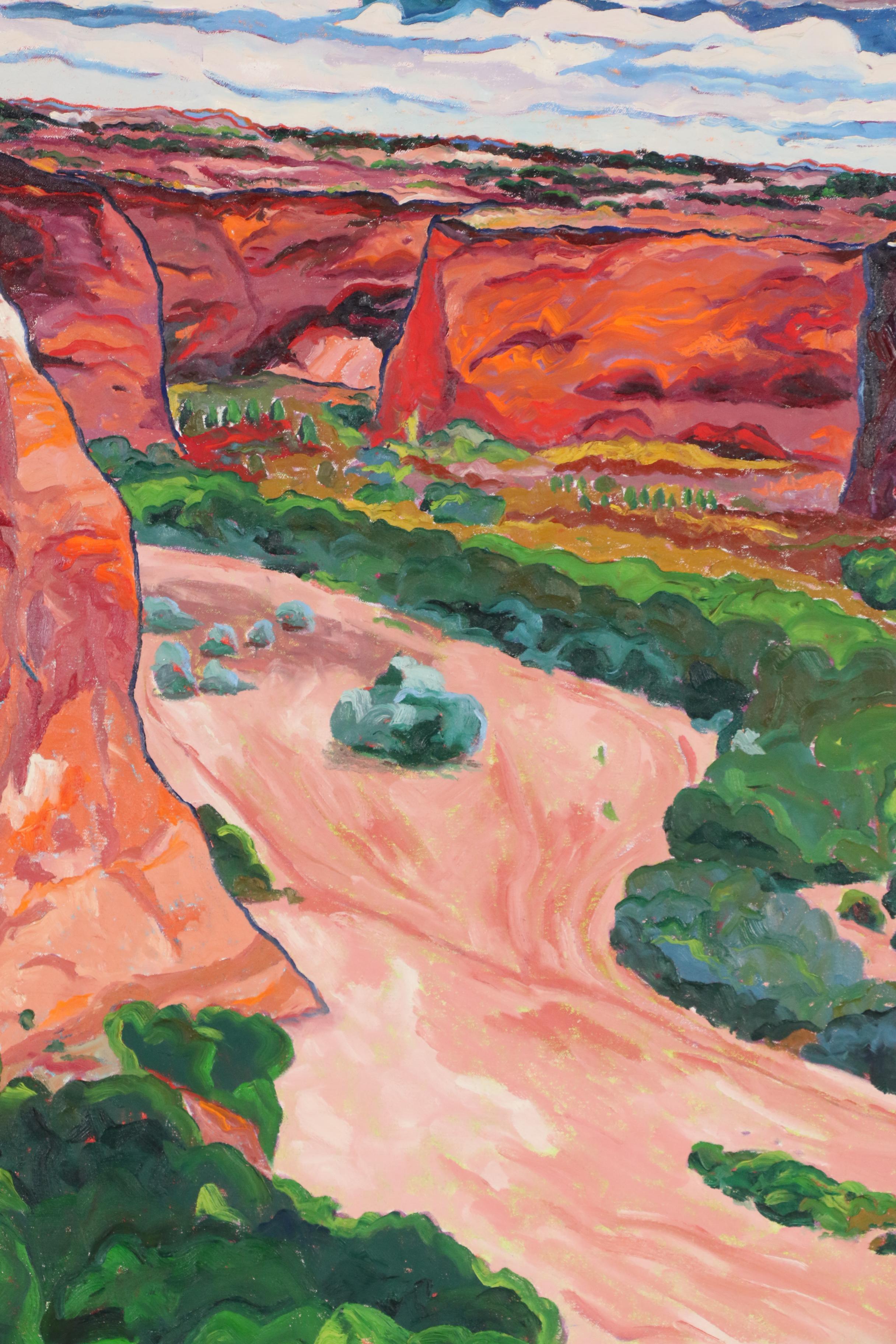 Cynthia B. Crier Oil Painting "Canyon de Chelly II", 2004 | EBTH
