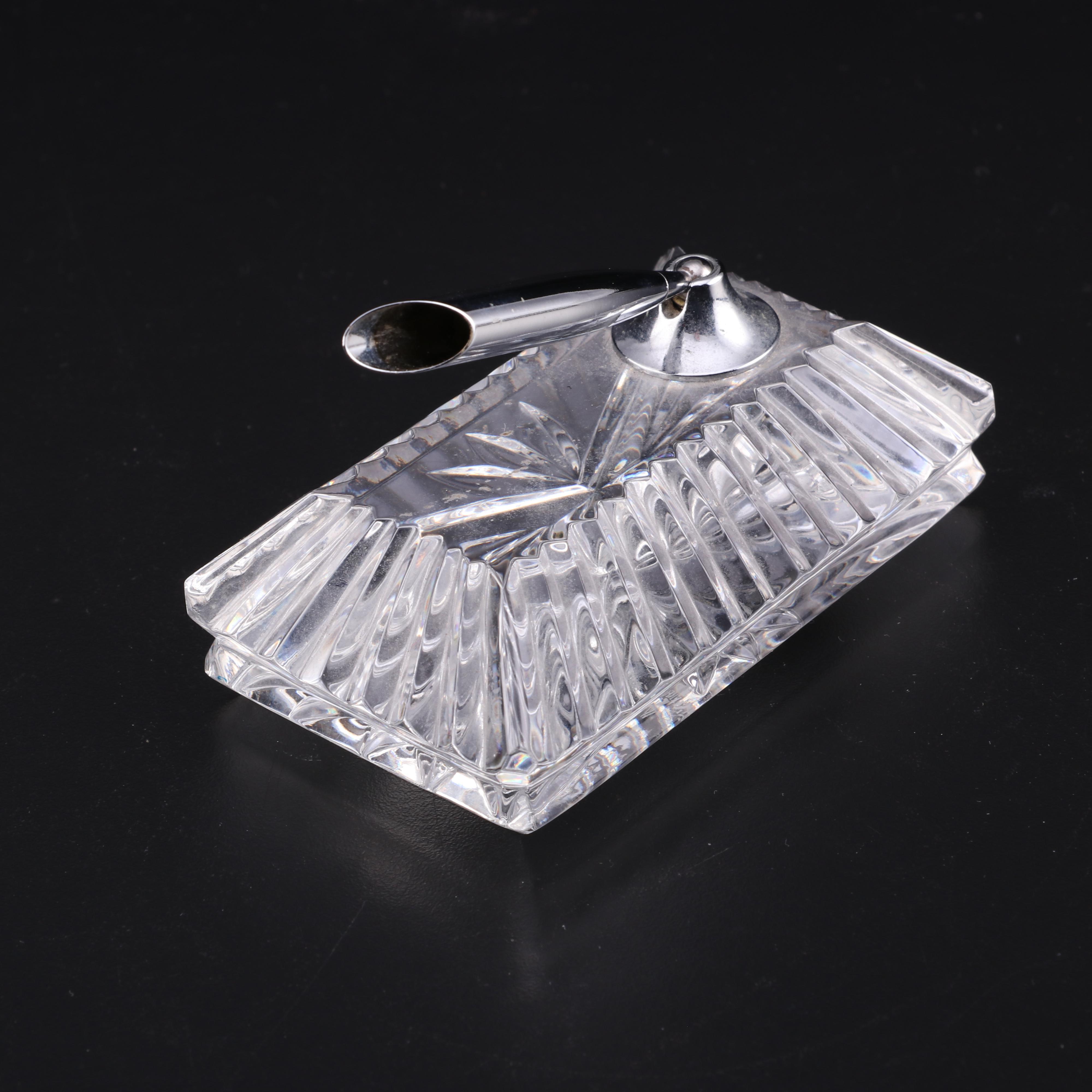 Waterford Crystal Rectangular Pen Holder | EBTH