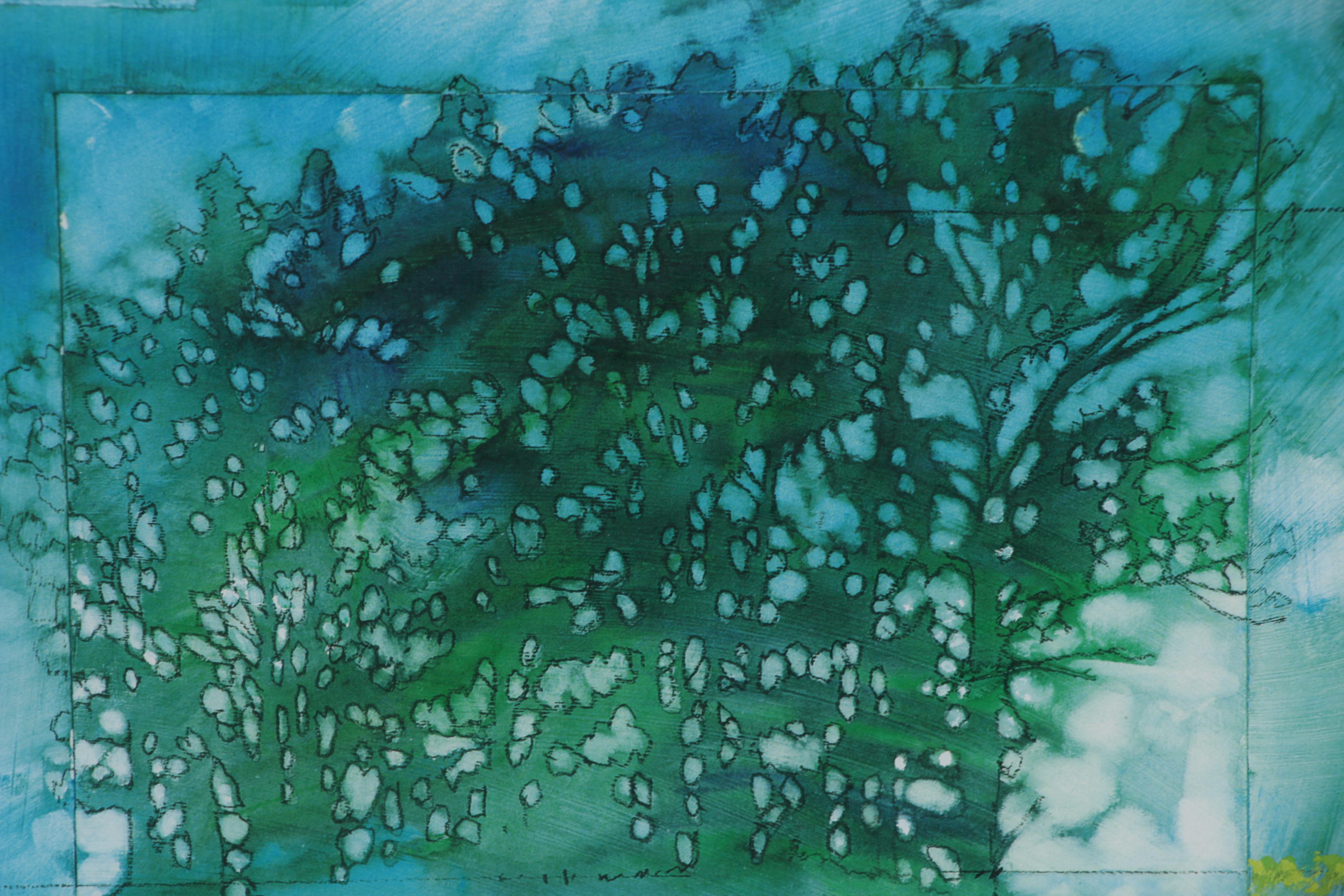 Paul Melia Offset Lithograph "Meadow I", 1997 | EBTH