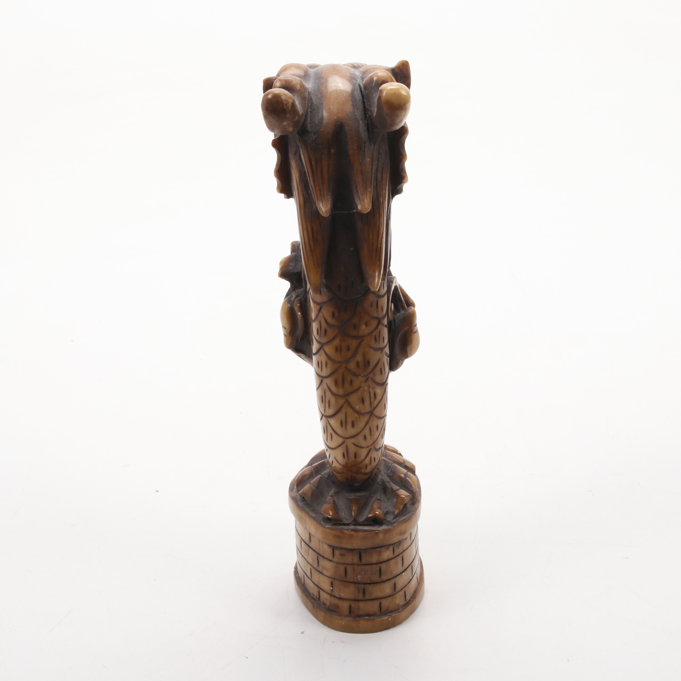 Chinese Carved Stone Qirin Figure | EBTH