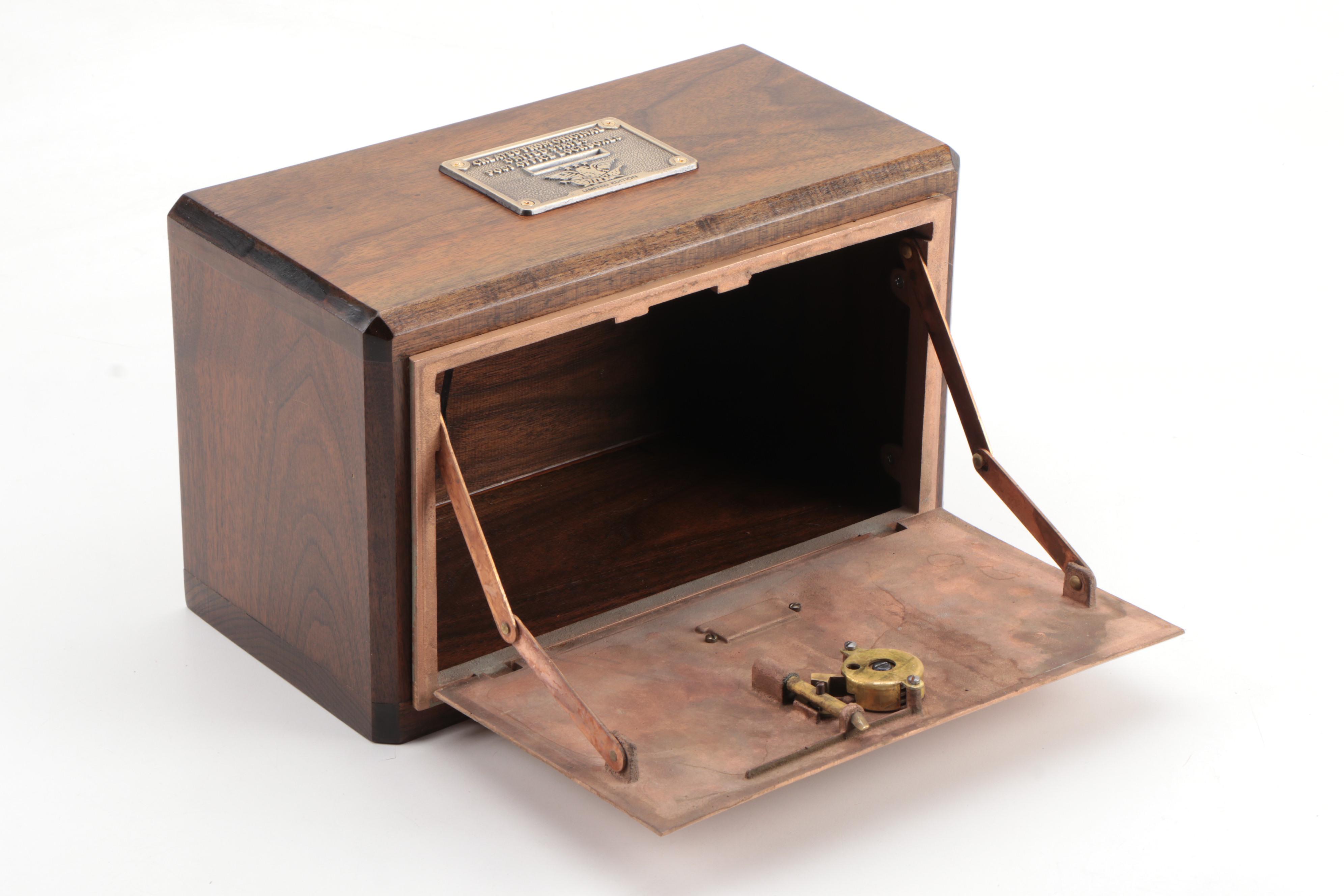 Limited Edition US Post Office Converted Lockbox Bank, Early 20th ...