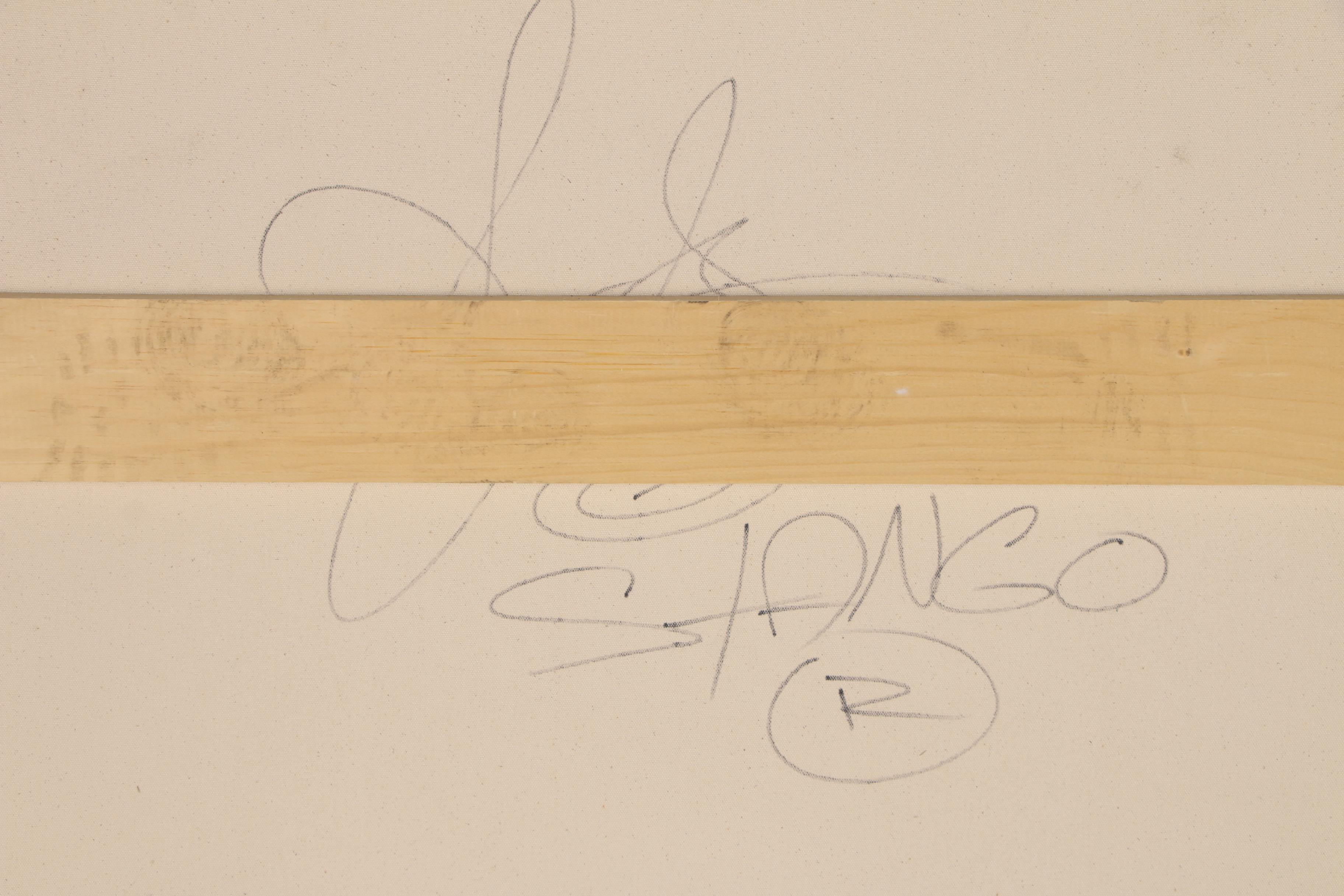 John Stango Monumental Pop Art Acrylic Painting "Cambell's Soup Flowers ...