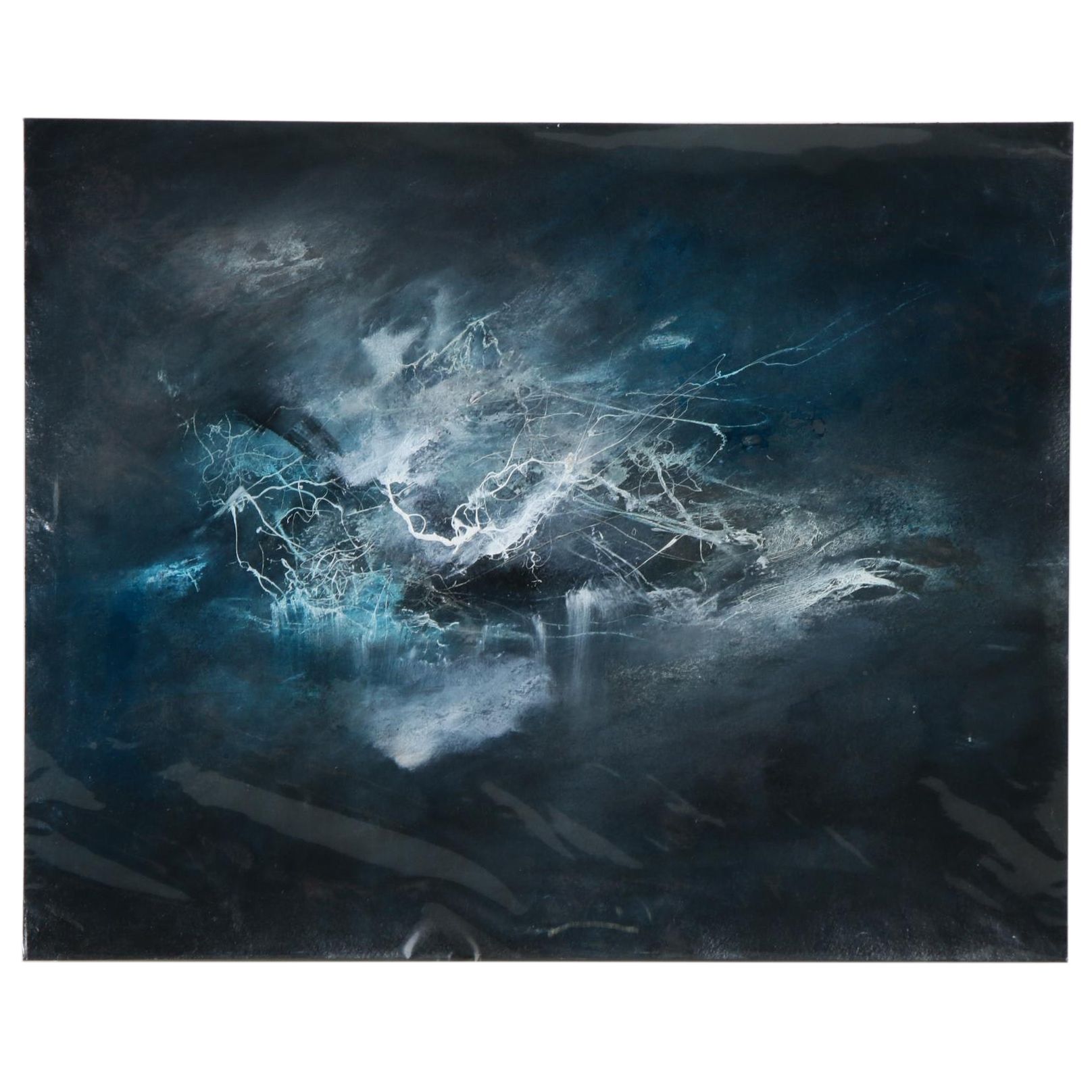 David Senecal Acrylic Painting "082817" | EBTH