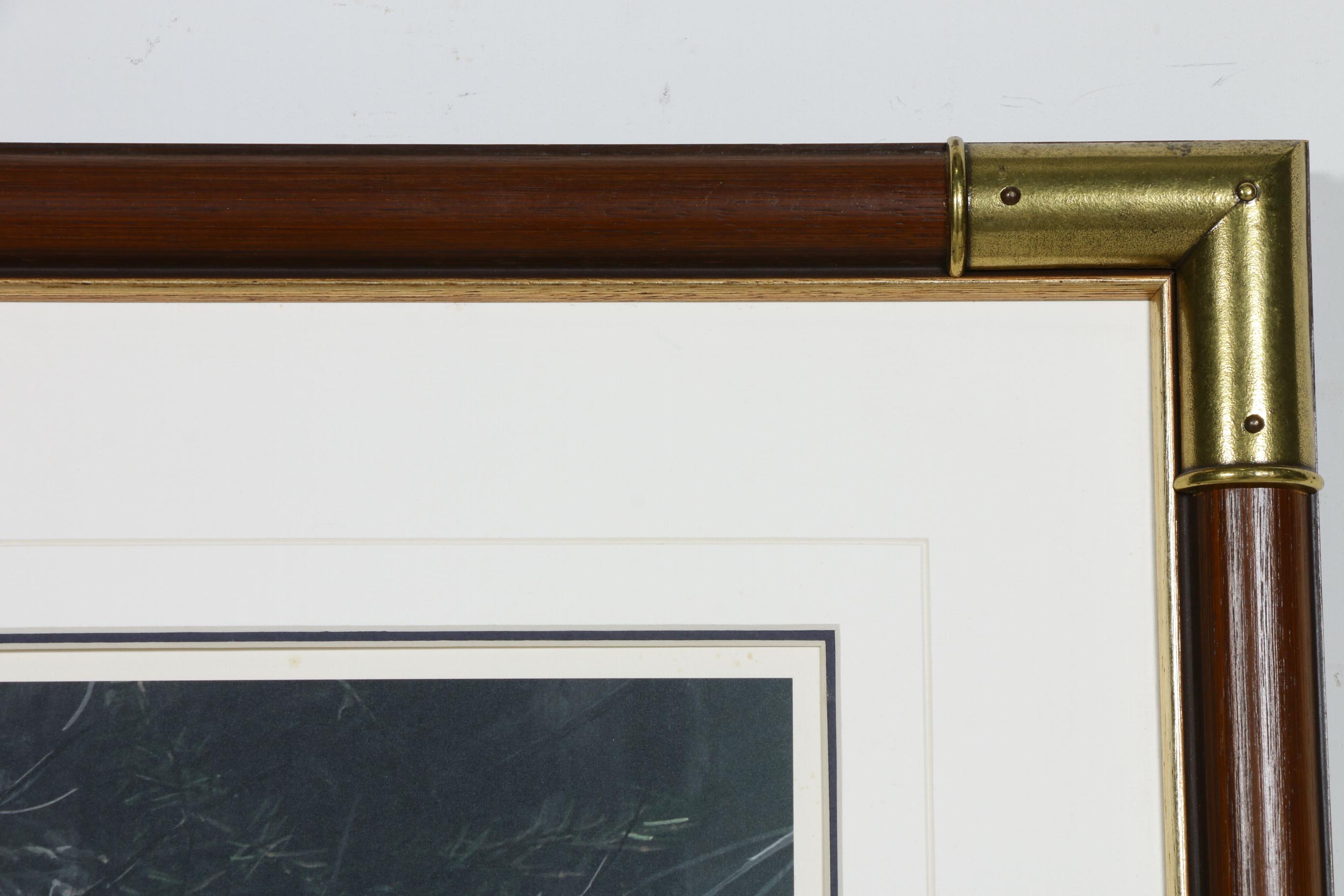 Robert Bateman Offset Lithograph "Midnight - Black Wolf", Late 20th ...