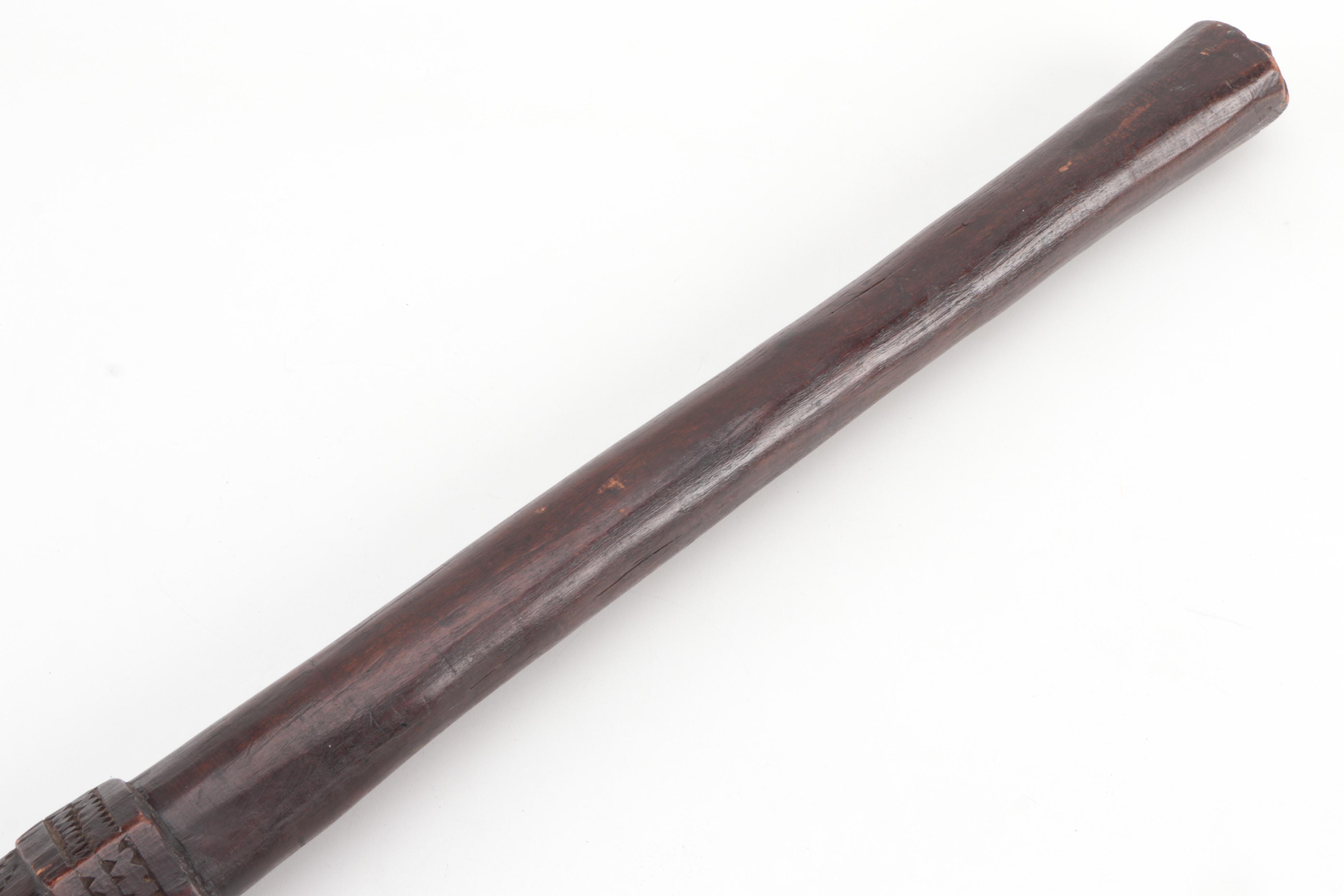 Fijian Carved Wood War Club | EBTH