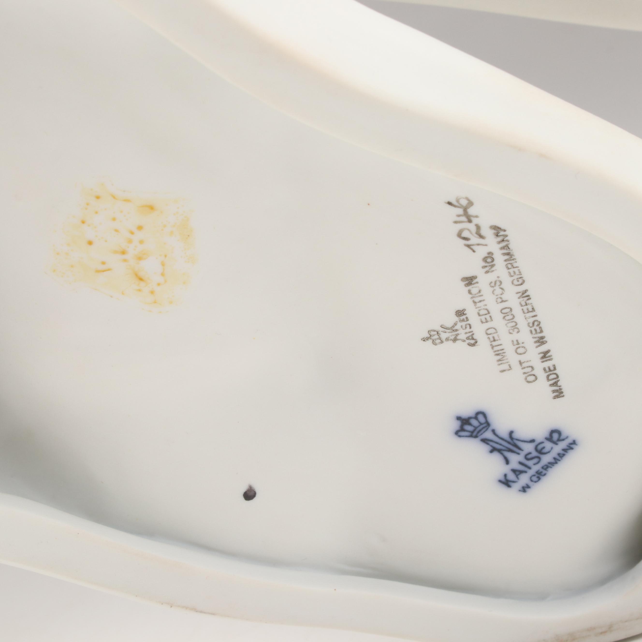 Kaiser Wolfgang Gawantka Limited Edition Bisque Porcelain Dolphin ...