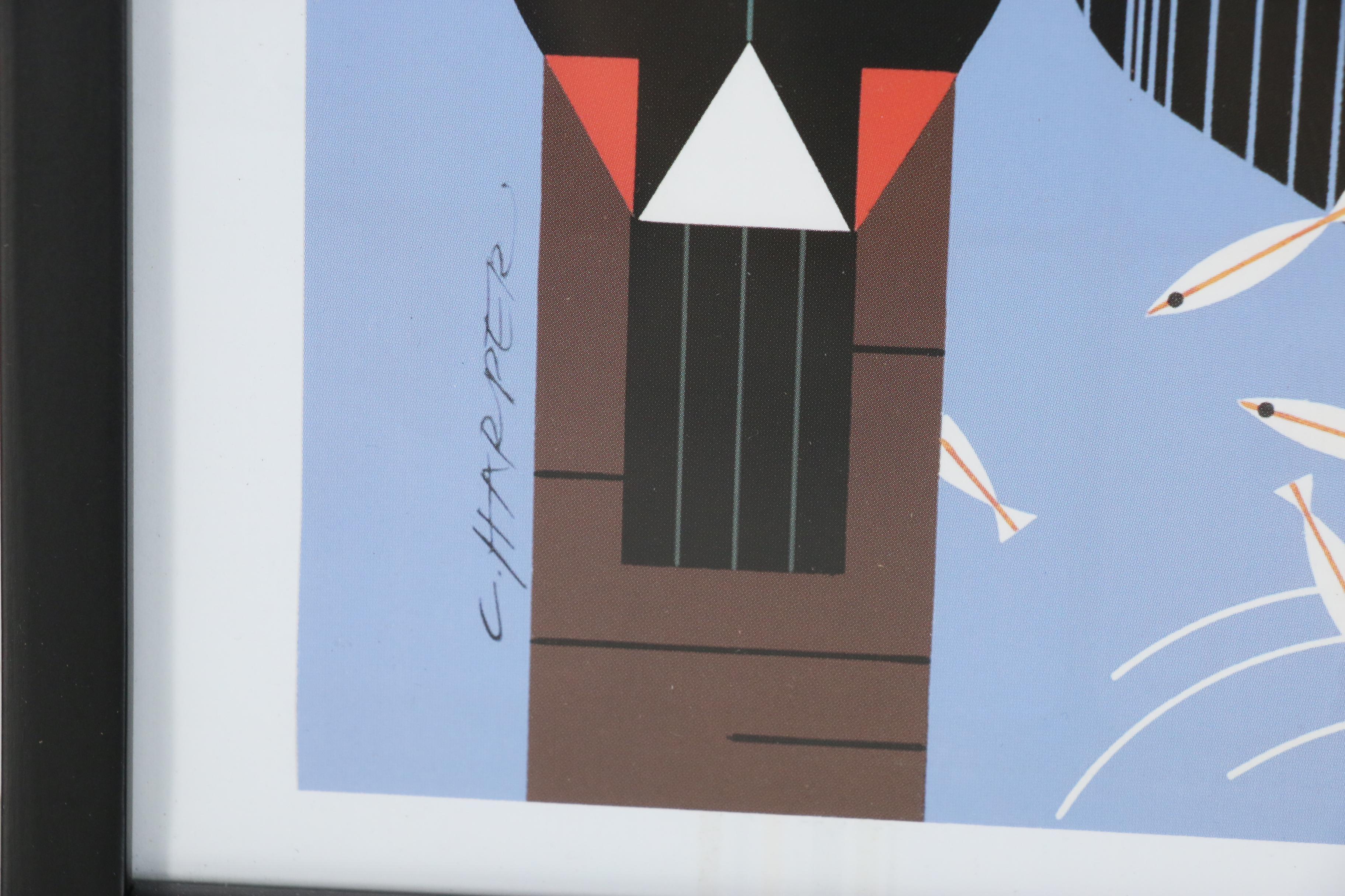 Offset Lithograph after Charley Harper "Zoo Babies" | EBTH