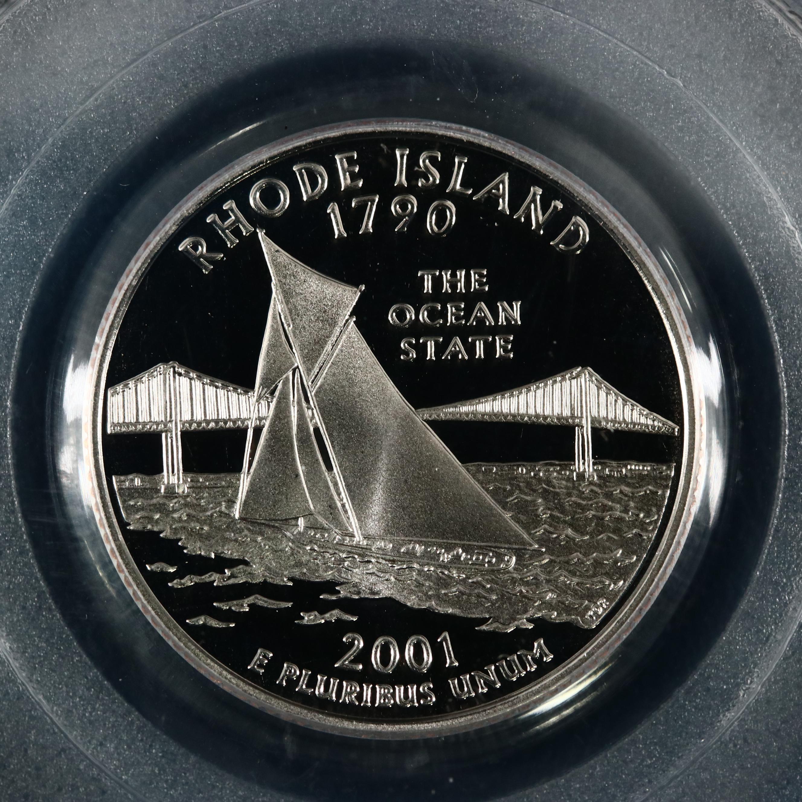 Collection of PCGS Graded Silver Proof State Quarters | EBTH