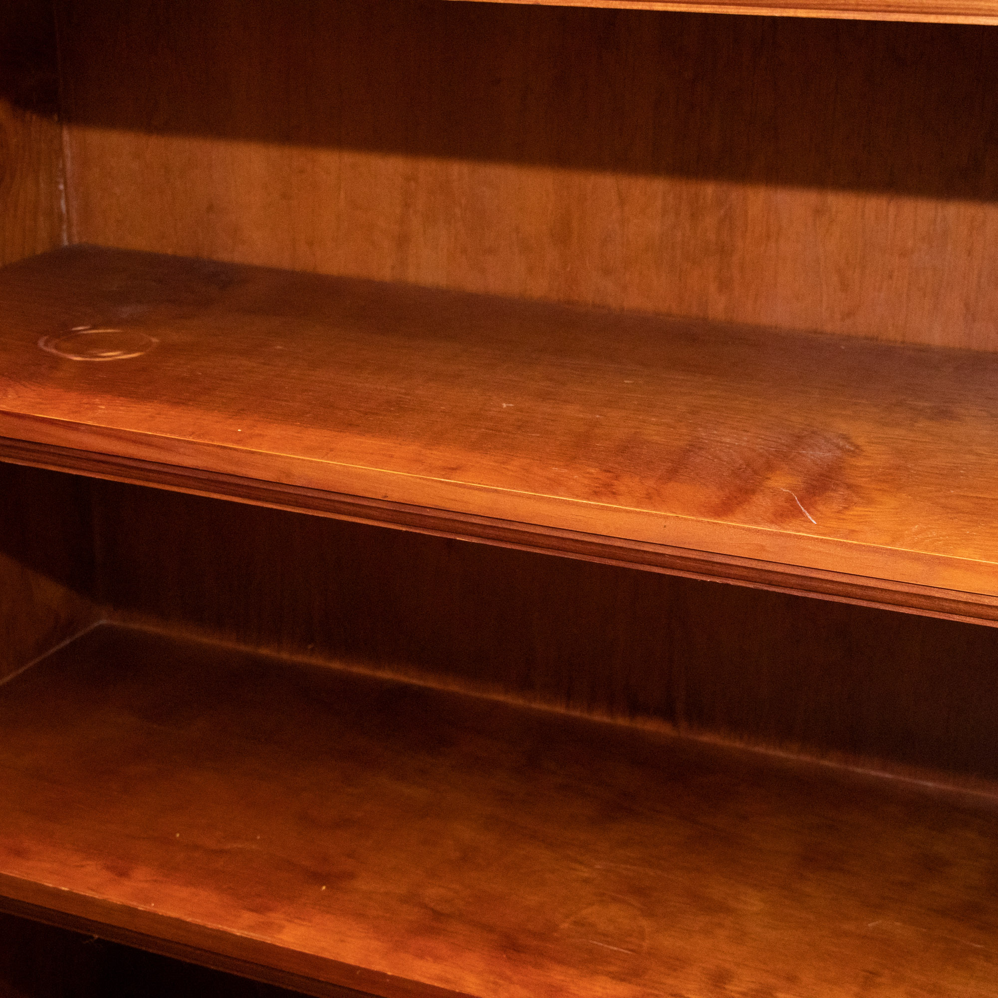 Cherry Fluted Pilaster Bookcase | EBTH