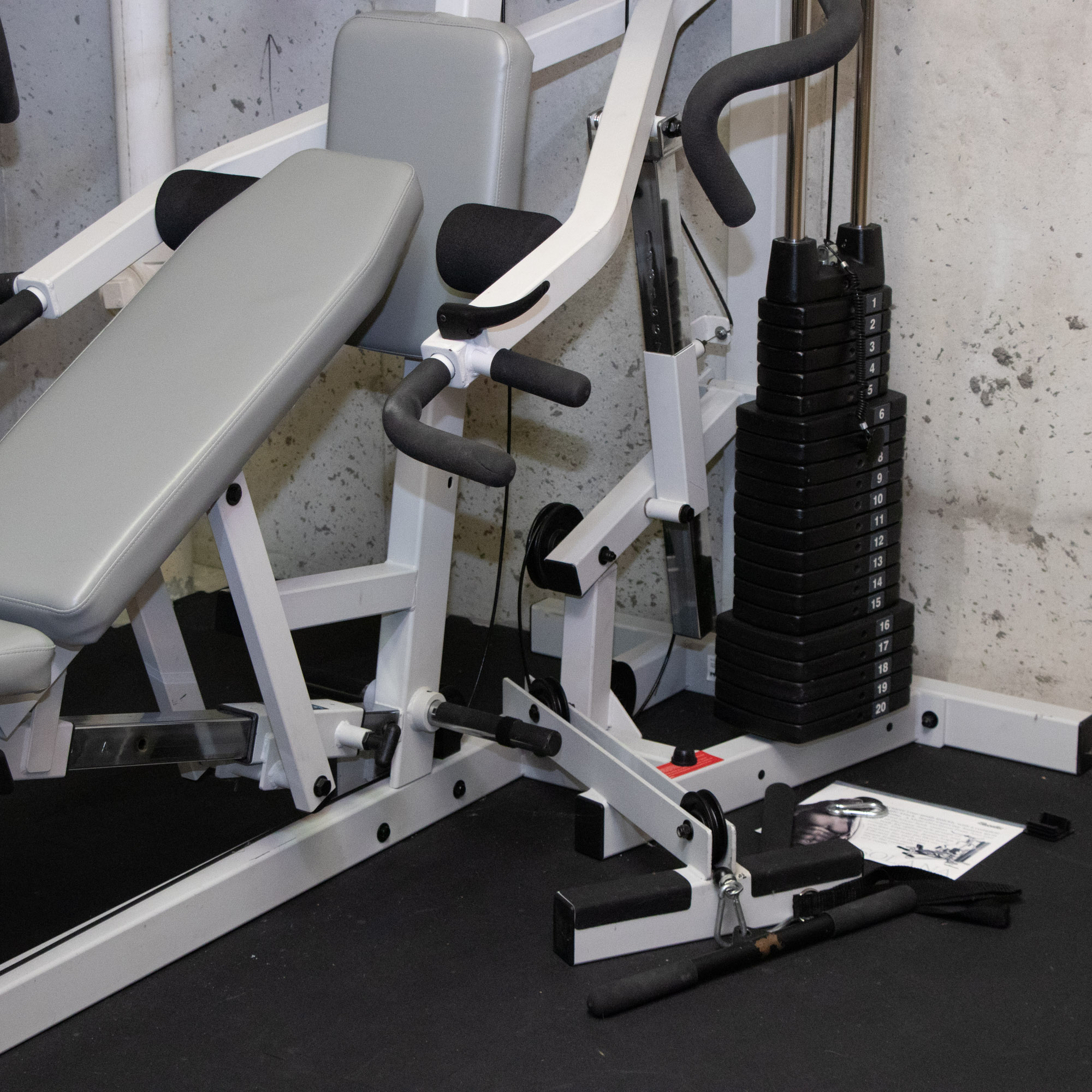 Pacific Fitness/Precor "Solana" Multi-Exercise Strength Training Home ...