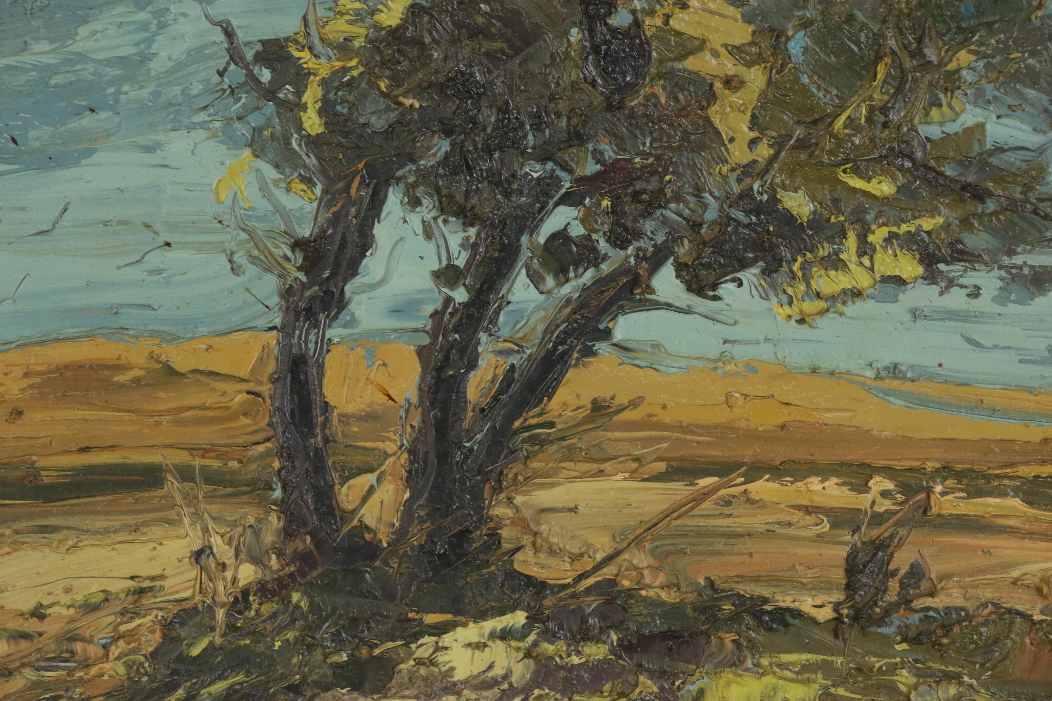 Jim Howard Rabby Landscape Oil Painting, 1975 | EBTH