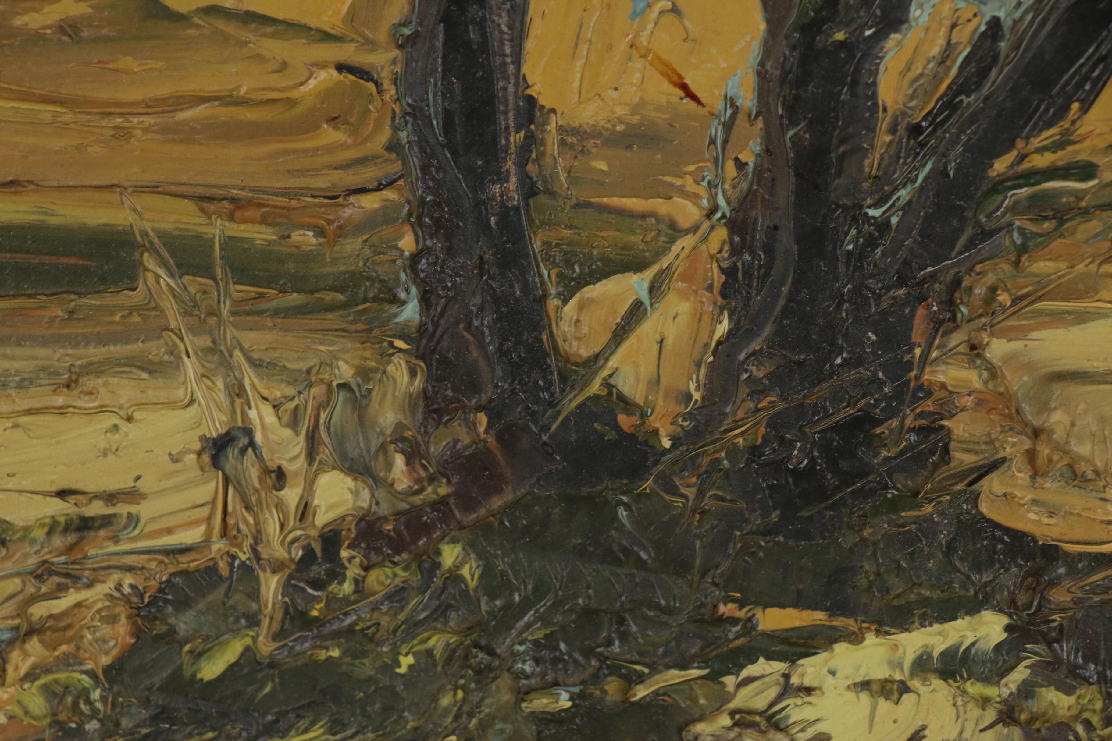 Jim Howard Rabby Landscape Oil Painting, 1975 | EBTH