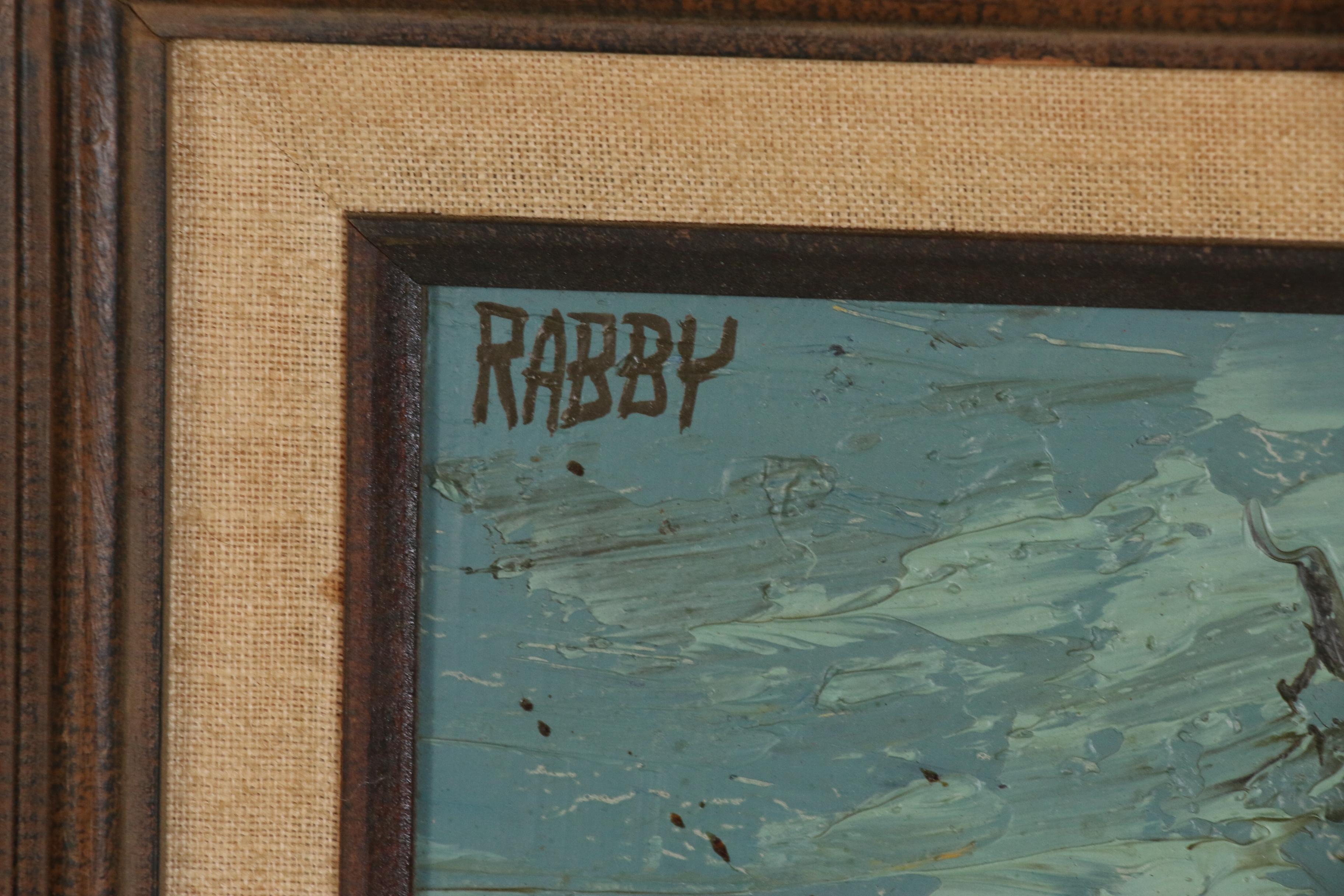 Jim Howard Rabby Landscape Oil Painting, 1975 | EBTH