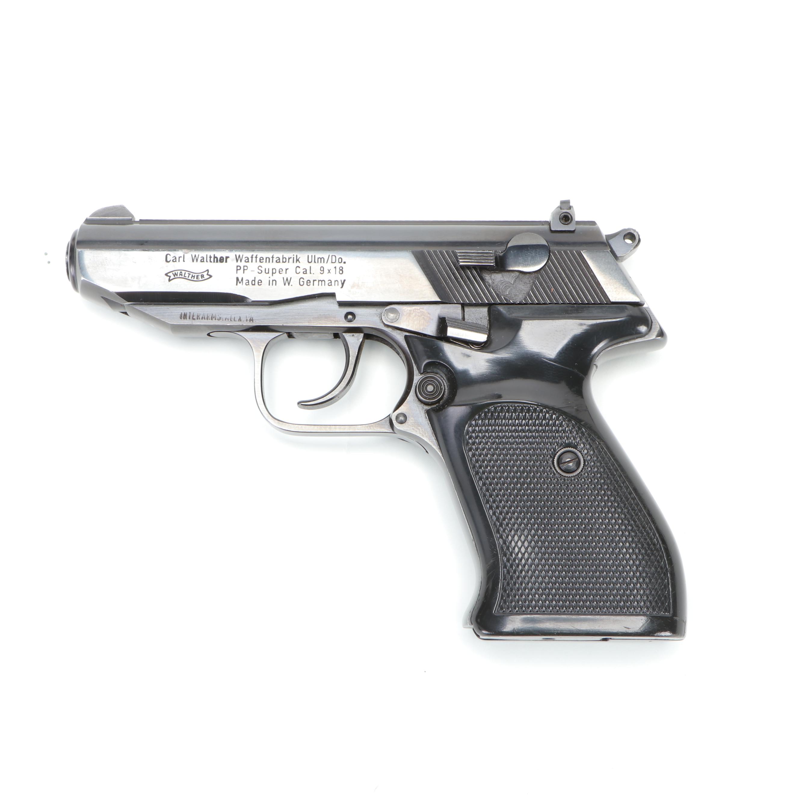 Walther PP Super 9x18 Handgun | EBTH