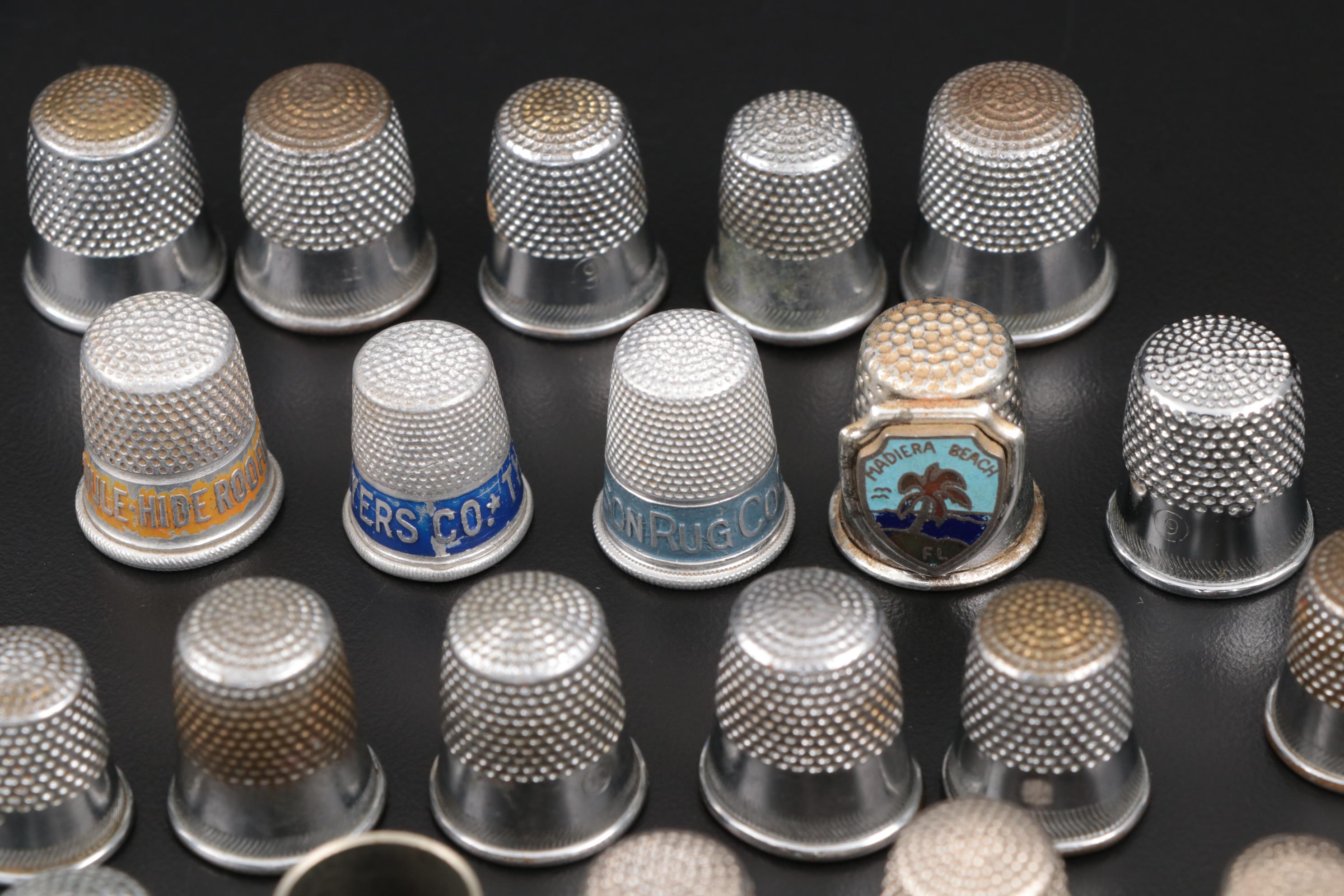 Metal and Ceramic Thimble Collection | EBTH