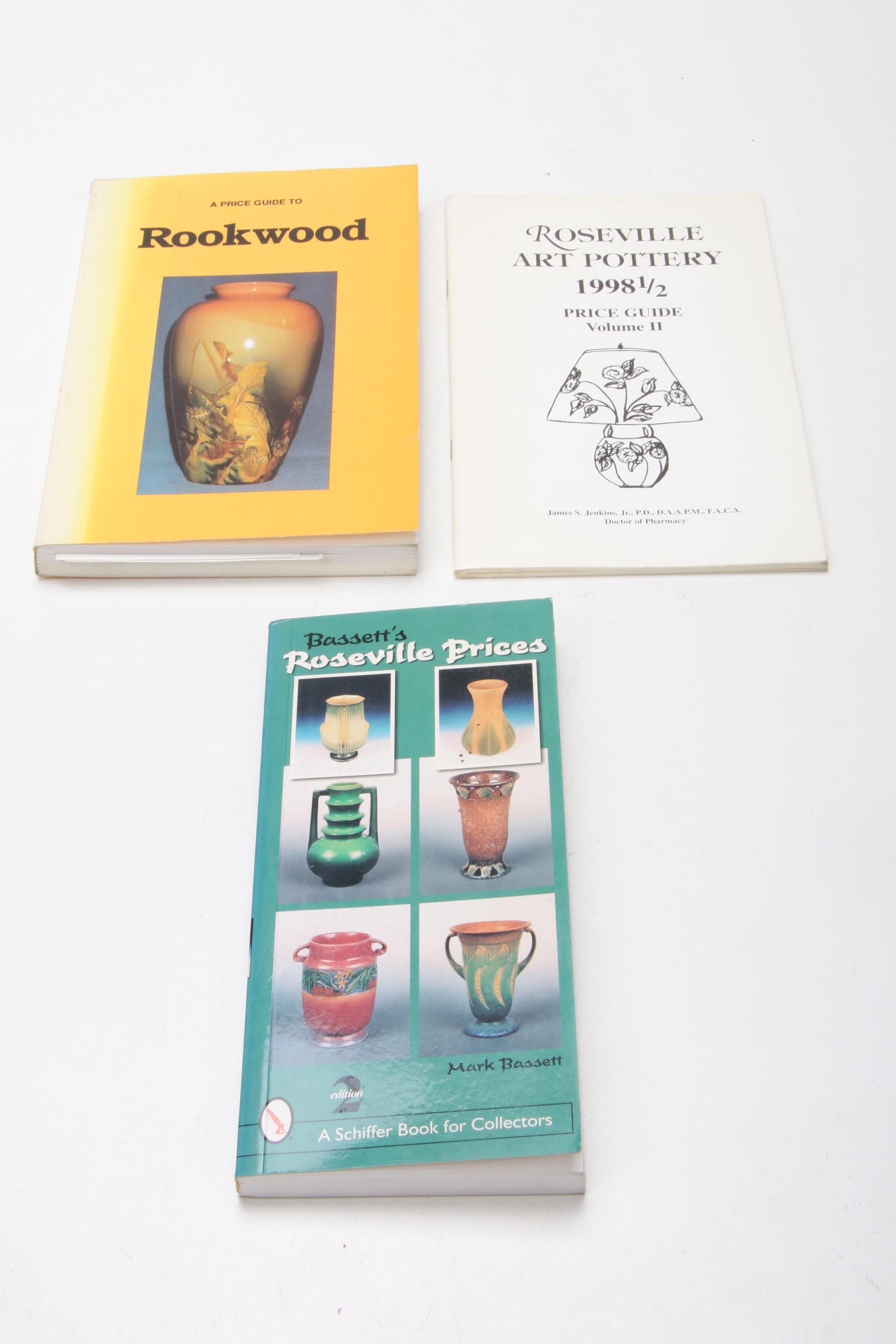 Collectible Ceramic and Pottery Books Including "American Art Pottery ...