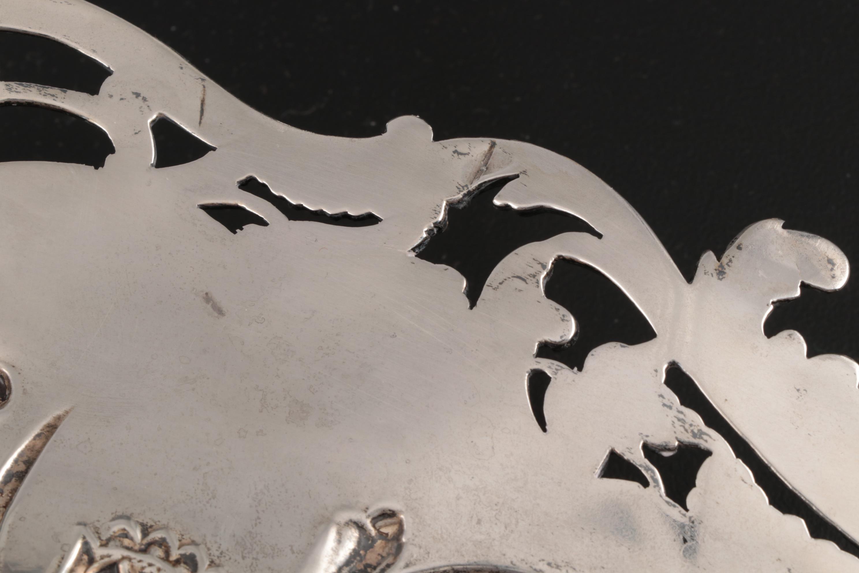 William Comyns & Sons Repoussé Sterling Silver Rosewater Dish, 1893 | EBTH