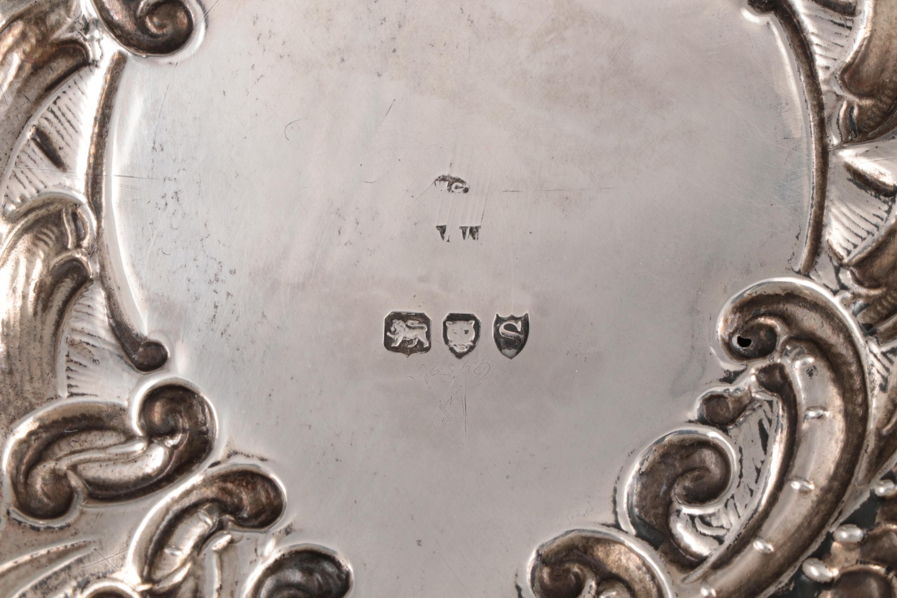 William Comyns & Sons Repoussé Sterling Silver Rosewater Dish, 1893 | EBTH