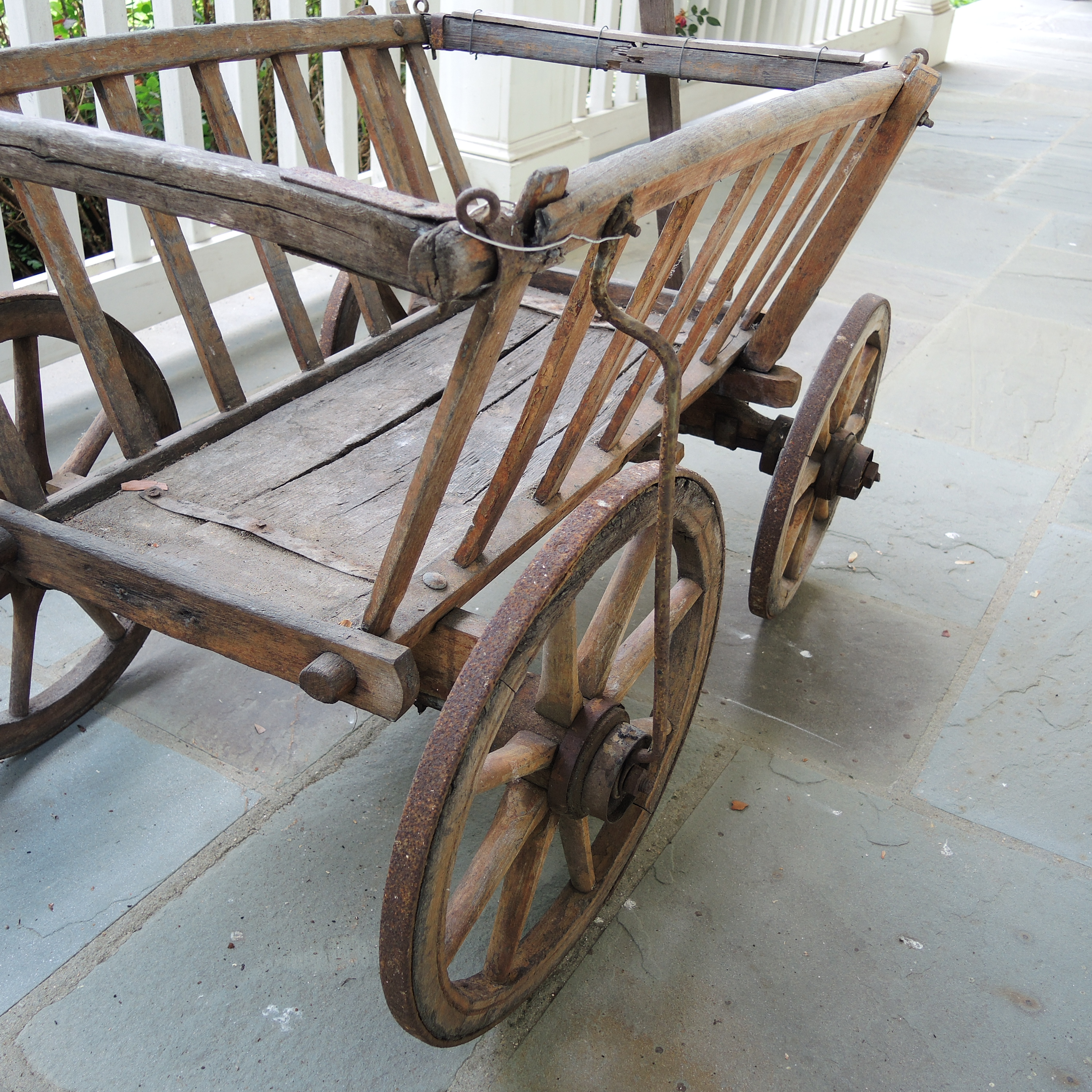 Wooden Goat Cart, Early 20th Century | EBTH