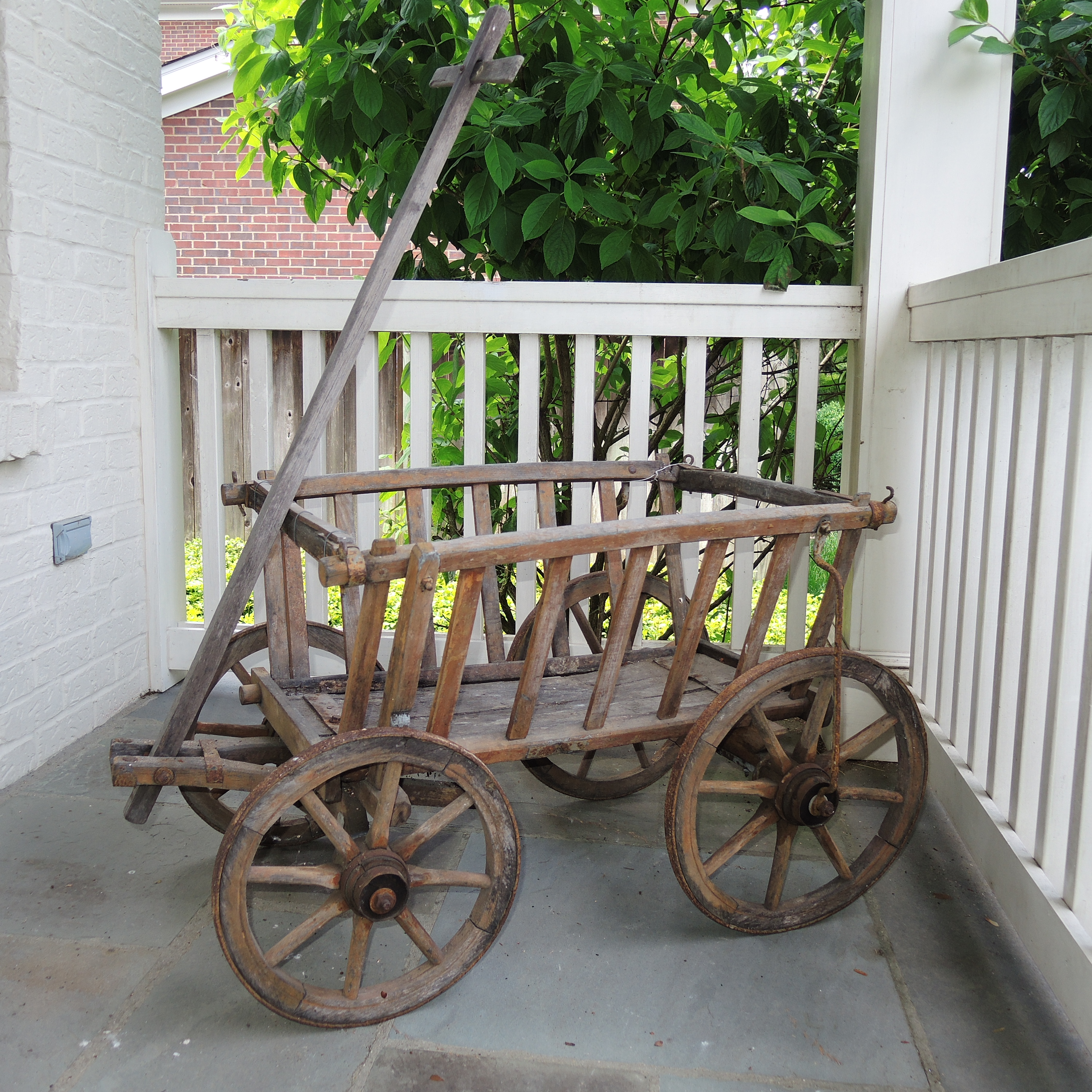 Wooden Goat Cart, Early 20th Century | EBTH
