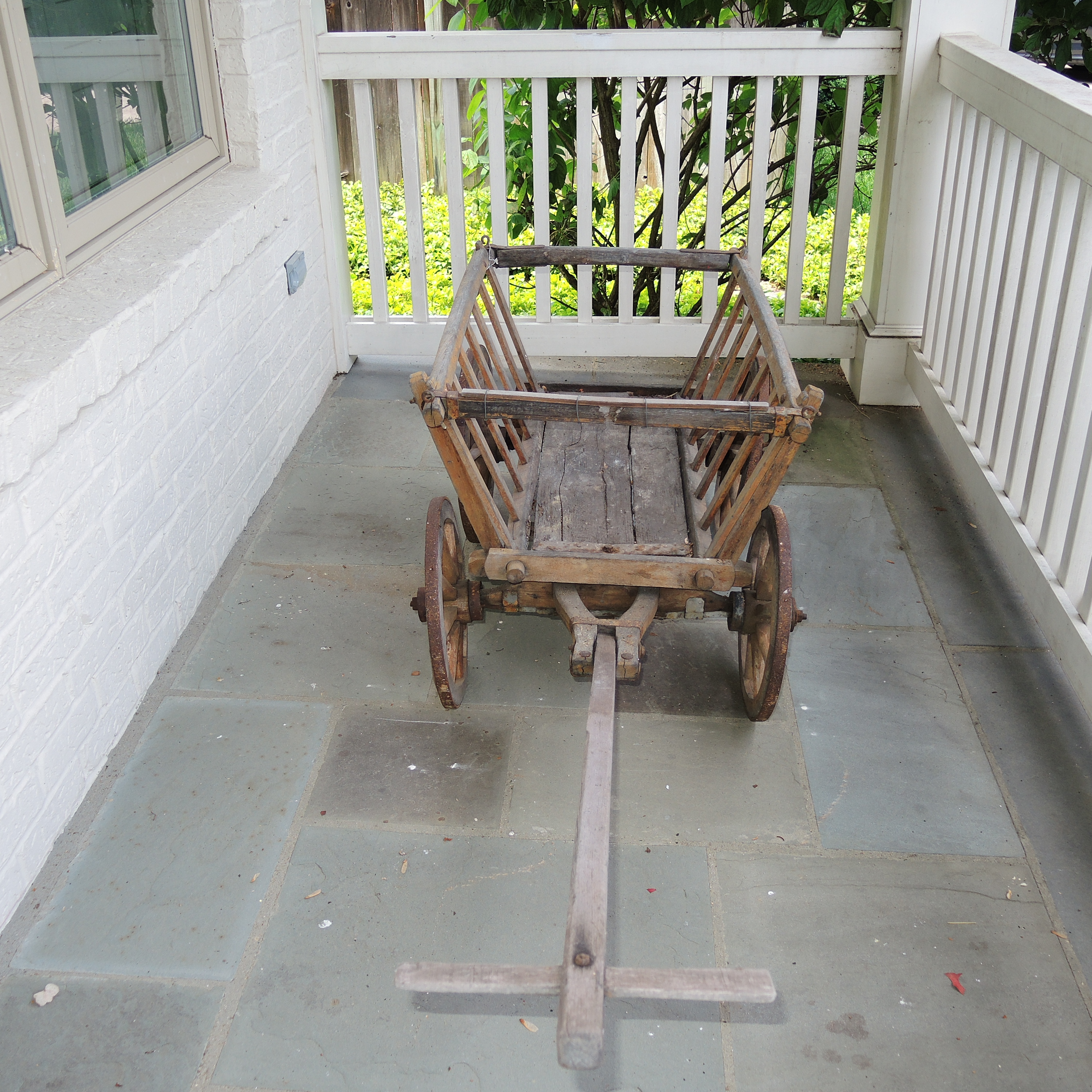 Wooden Goat Cart, Early 20th Century | EBTH