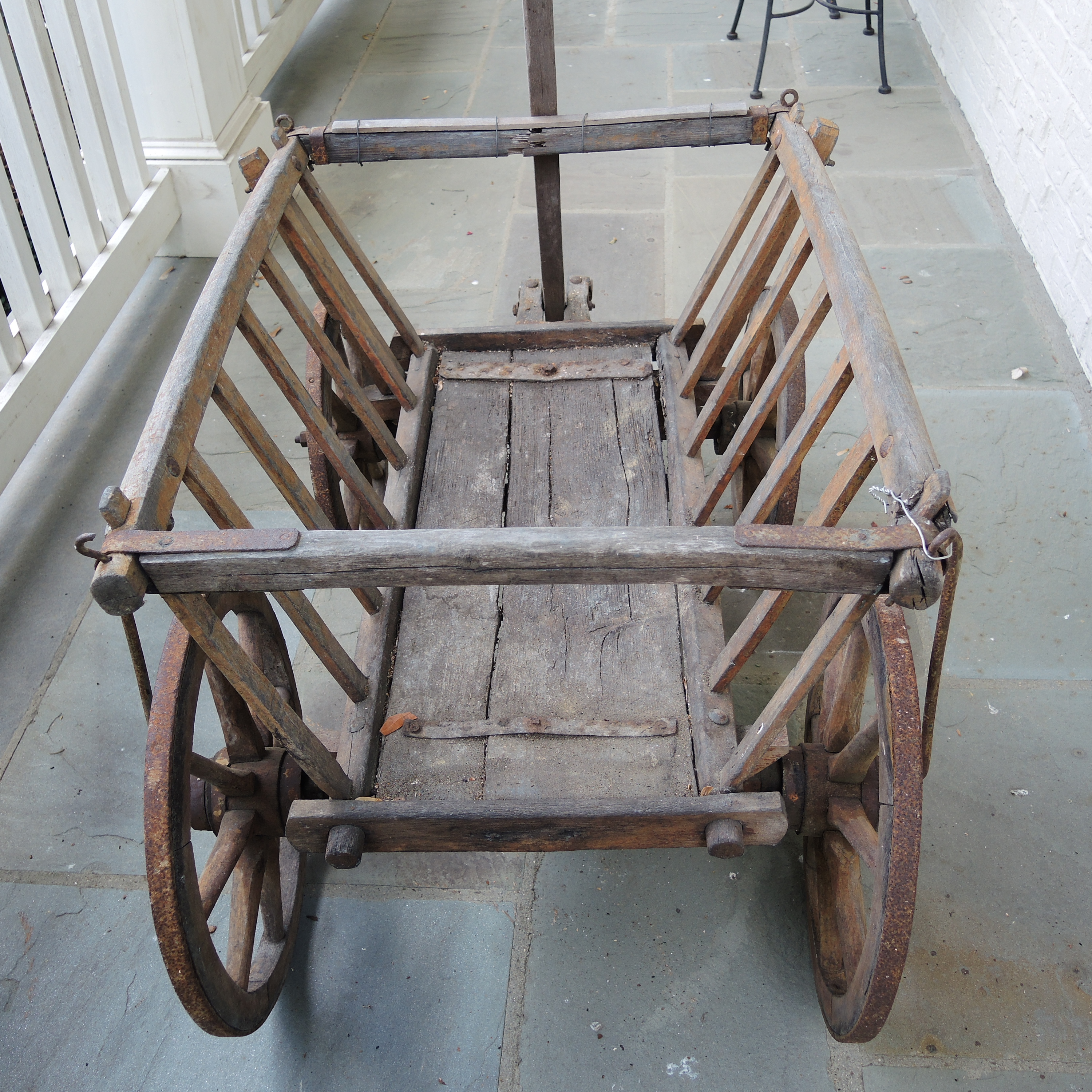 Wooden Goat Cart, Early 20th Century | EBTH