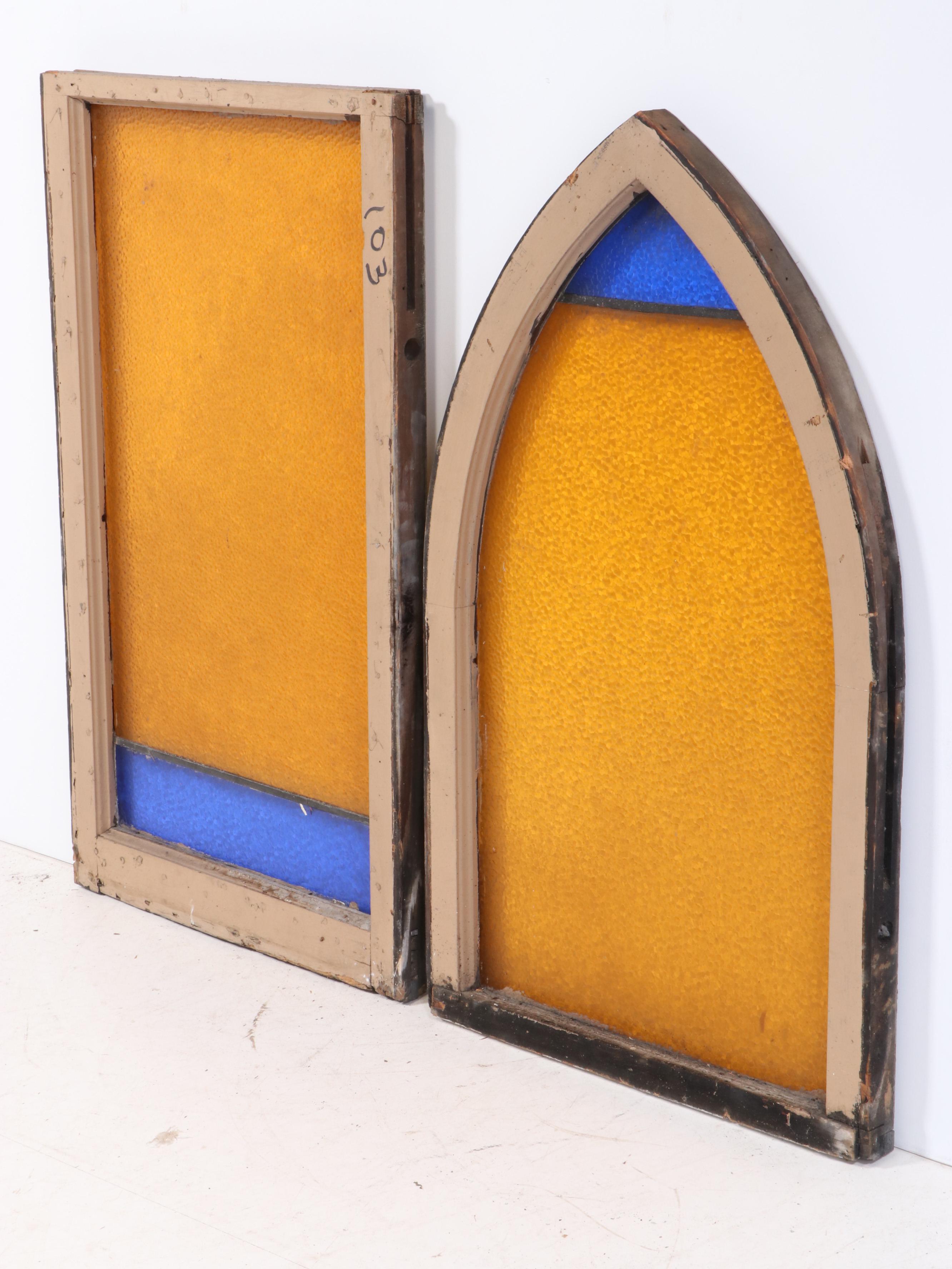 Gothic Style Window Panes, Early 20th Century | EBTH