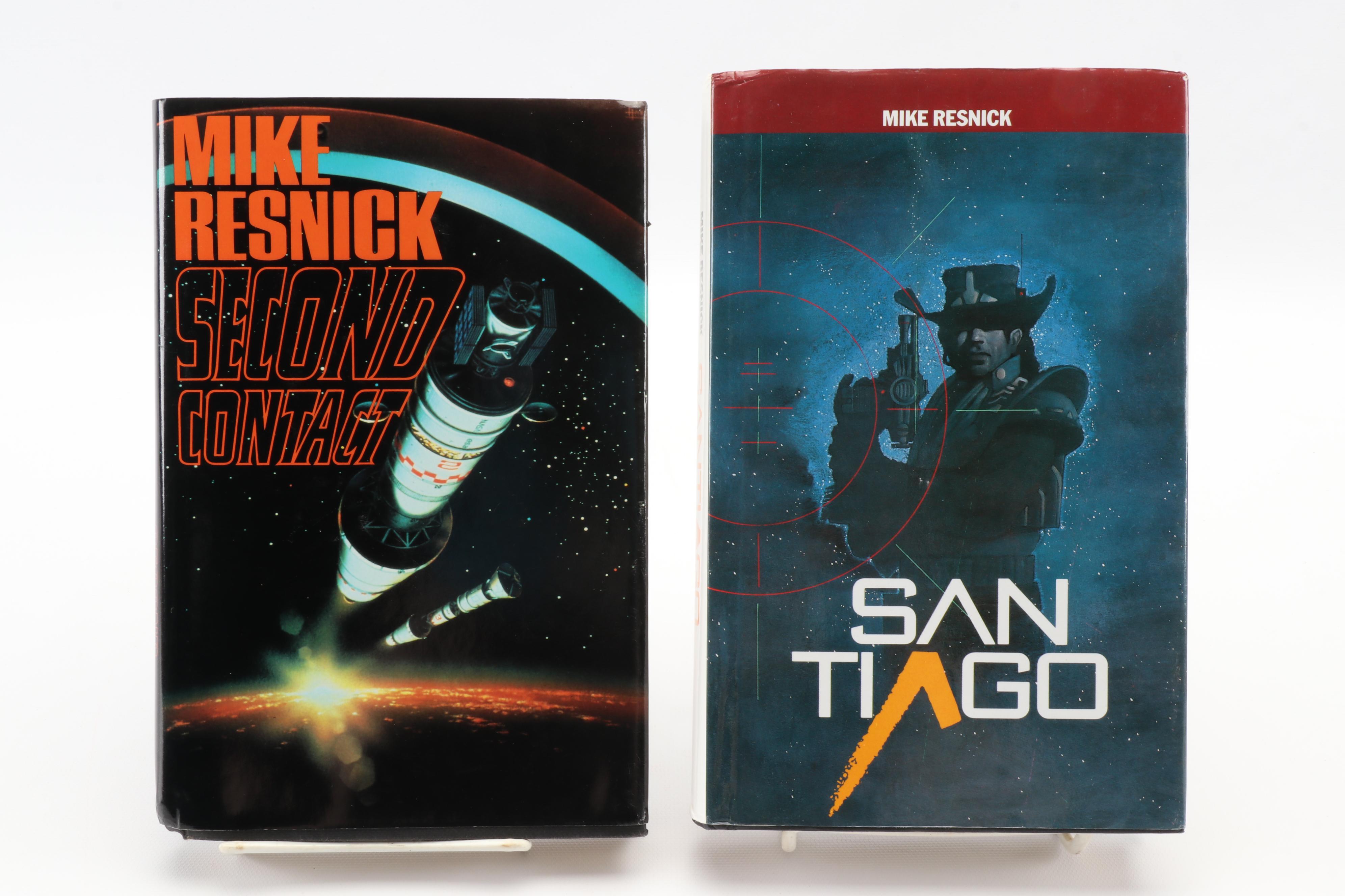 Mike Resnick Books Including Signed "Stalking the Wild Resnick" and ...