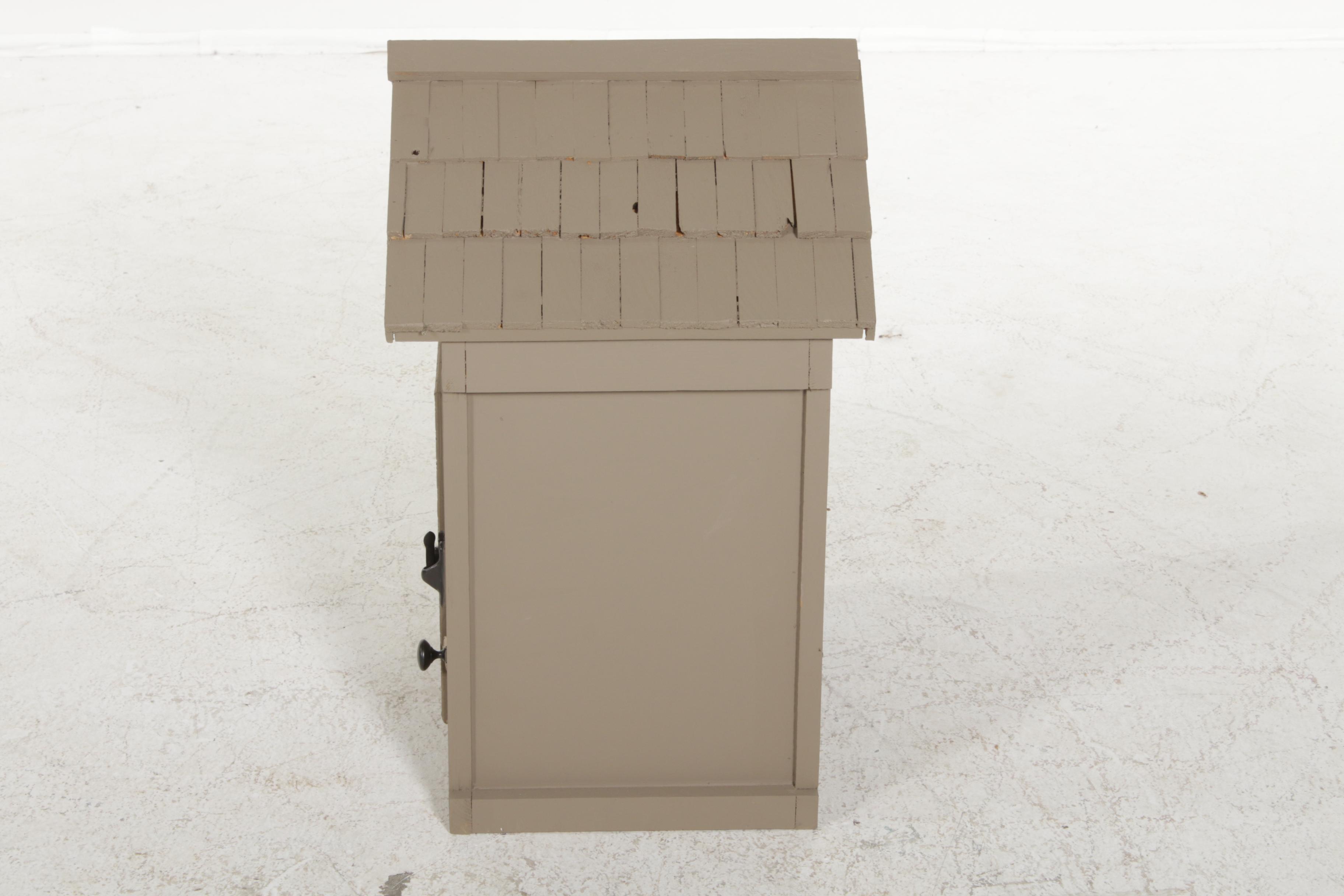 Little Neighborhood Painted Wood Outdoor Library Book Box | EBTH