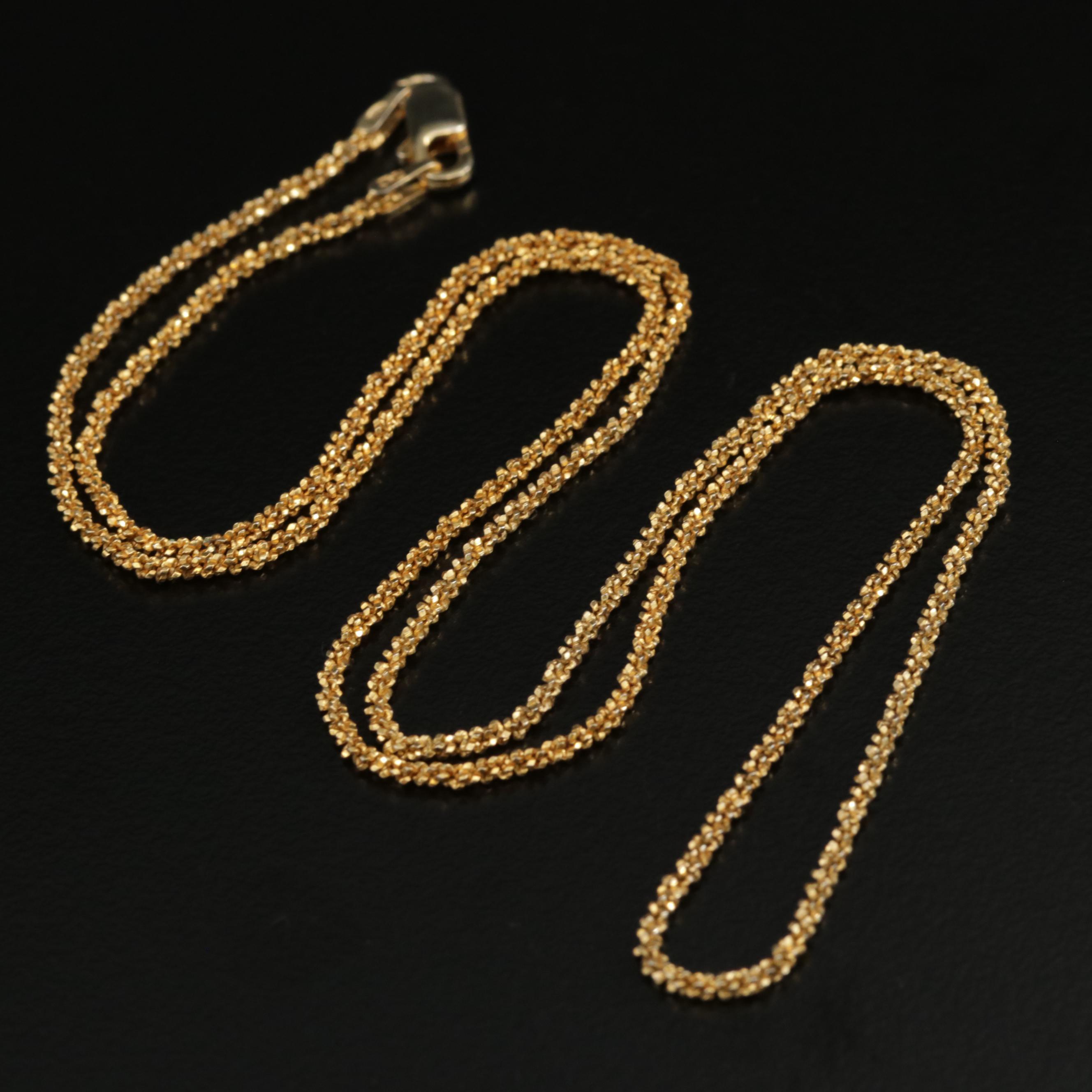 Sterling Sparkle Link Chain | EBTH
