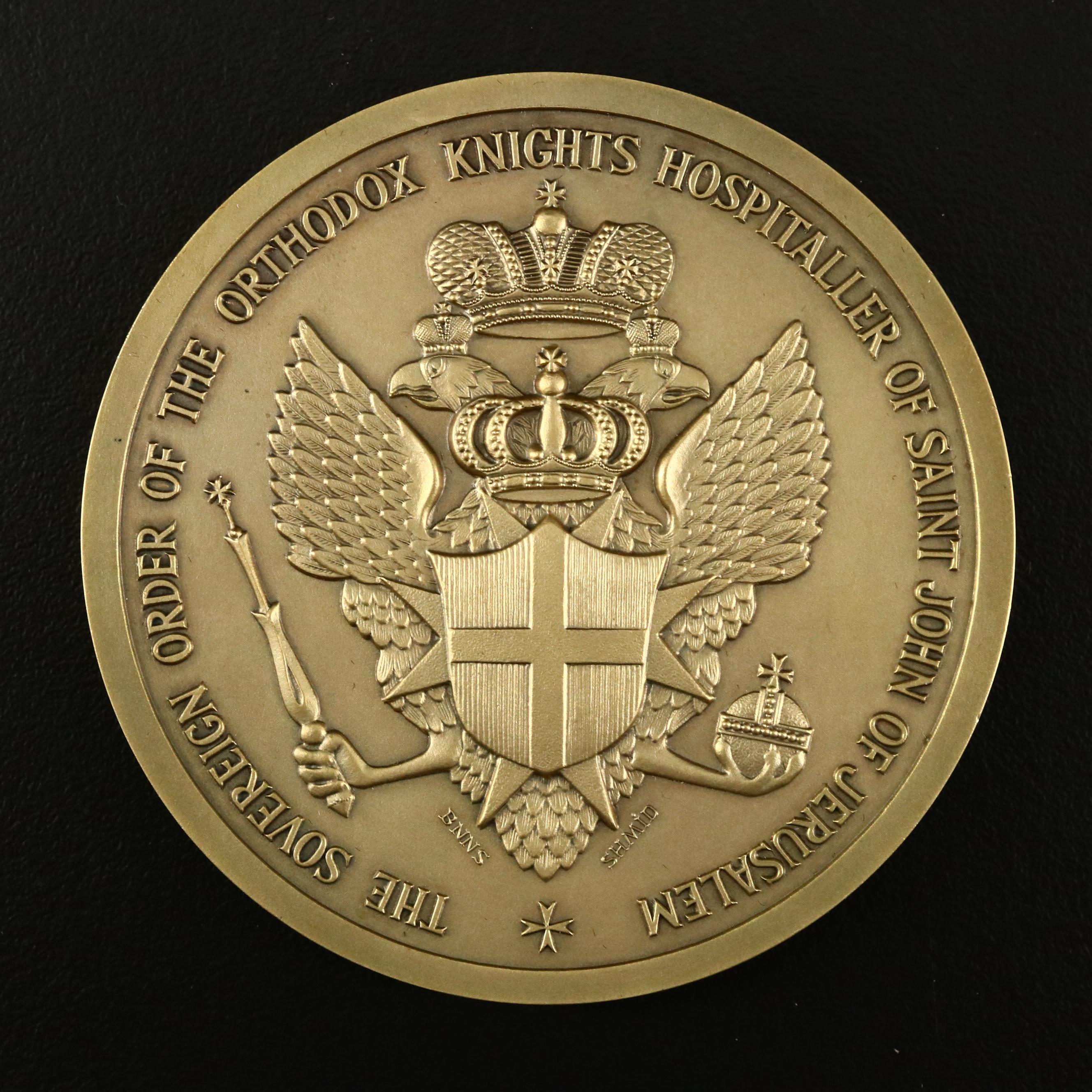 Orthodox Knights of Saint John of Jerusalem and Famous Masons Medals | EBTH