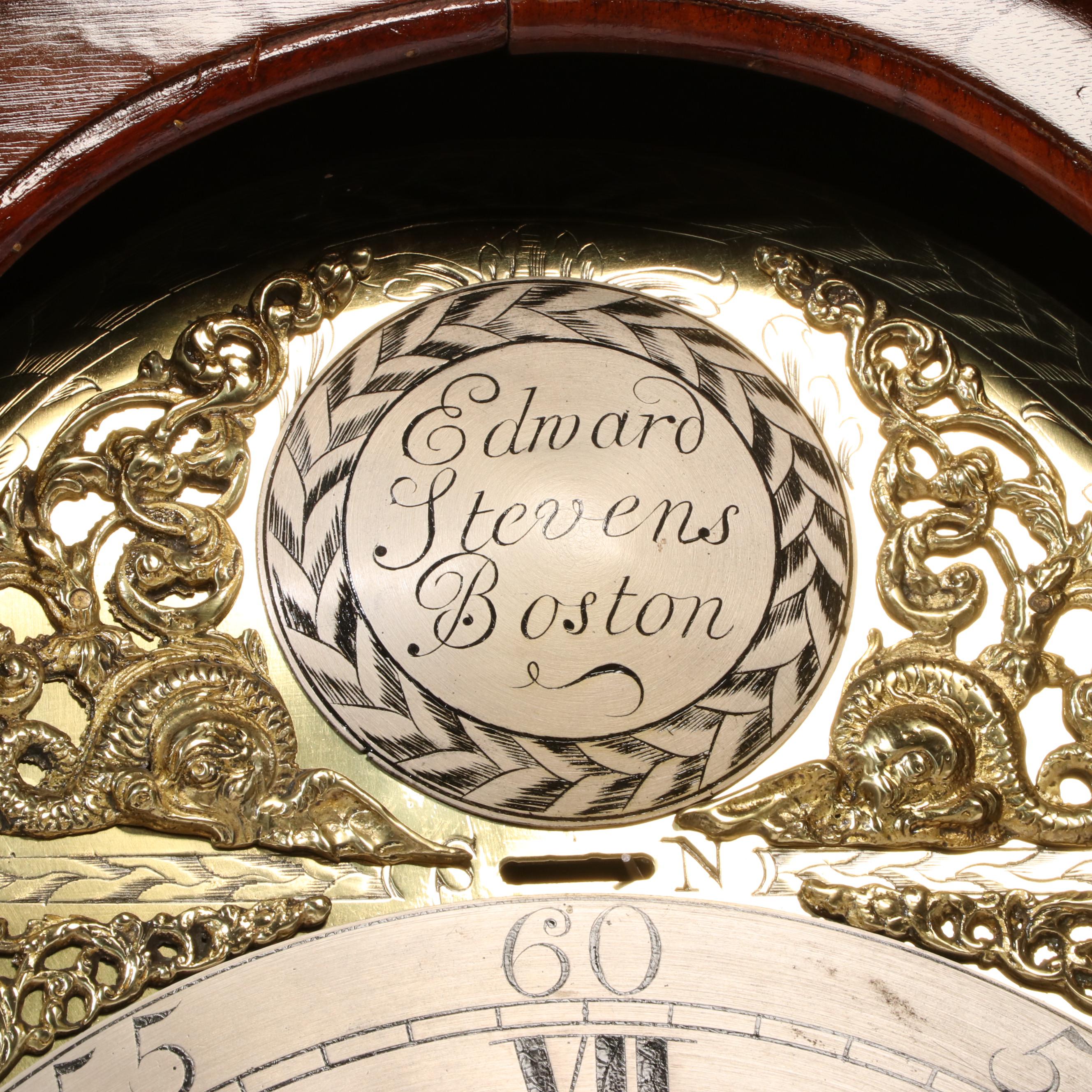 George III Mahogany Longcase Clock by Edward Stevens, 18th Century | EBTH