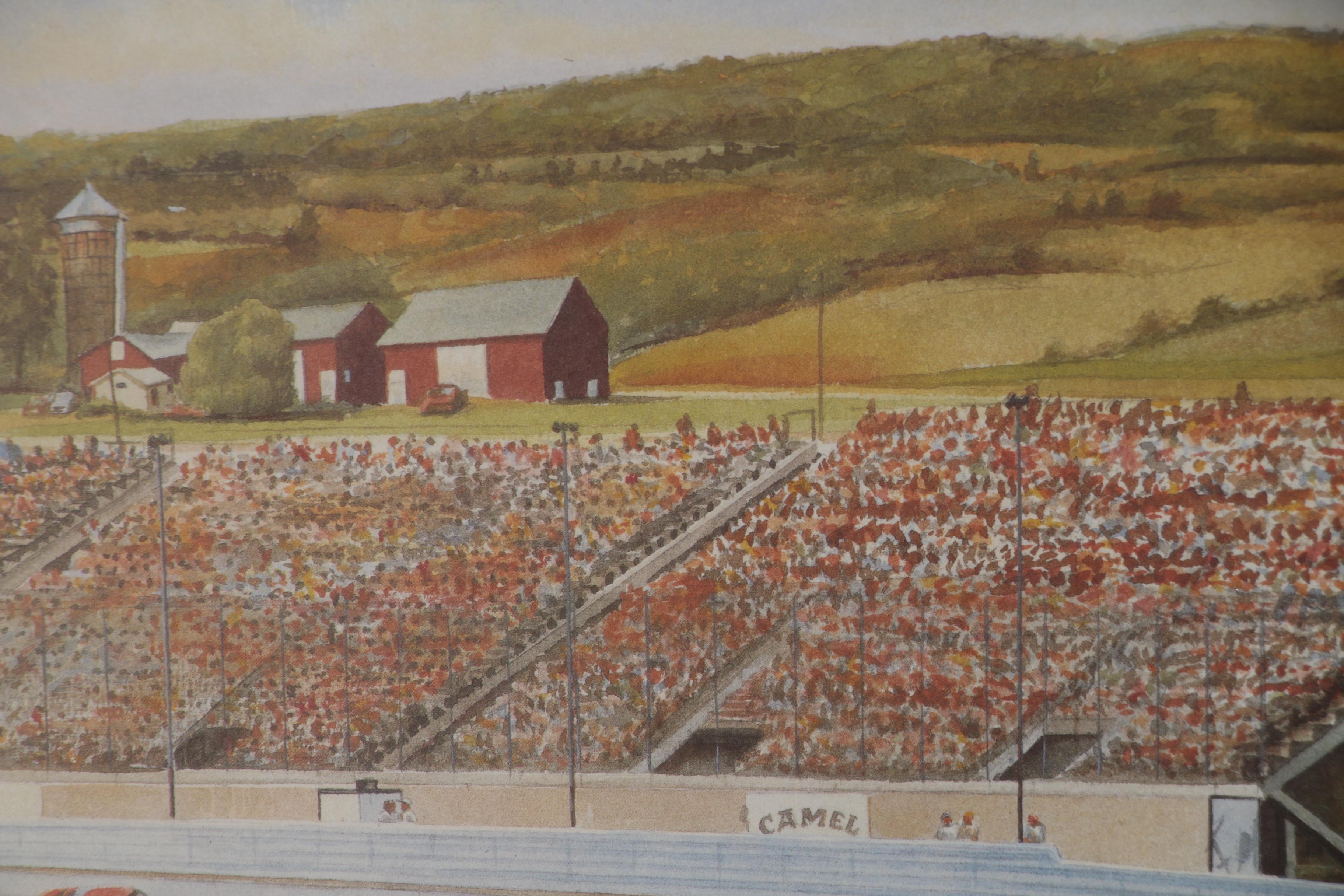 Jack Stuart Offset Lithographs of Car Races | EBTH