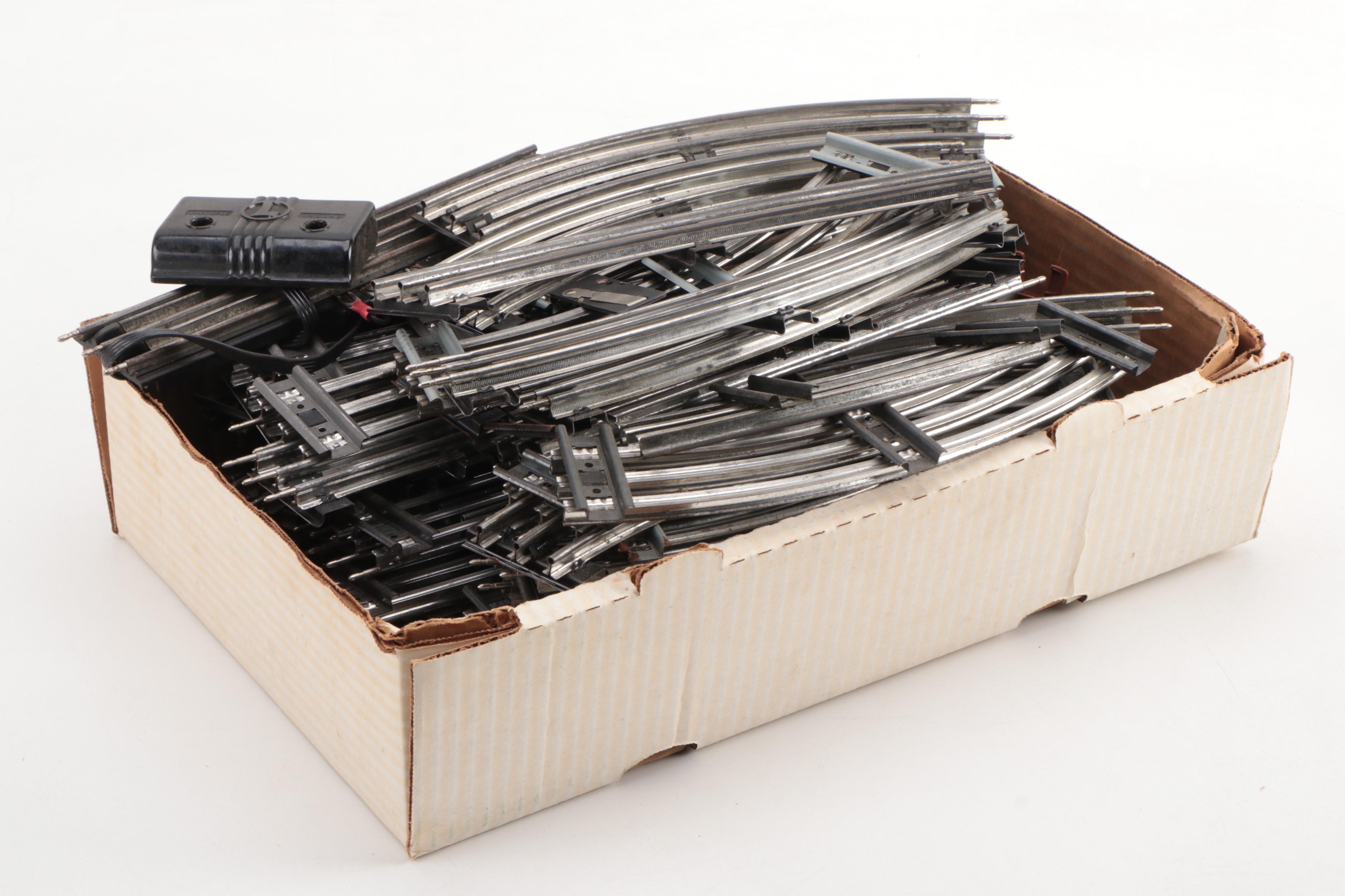 Train Accessories and Track with Lionel O/027 Gauge MW Transformer in ...