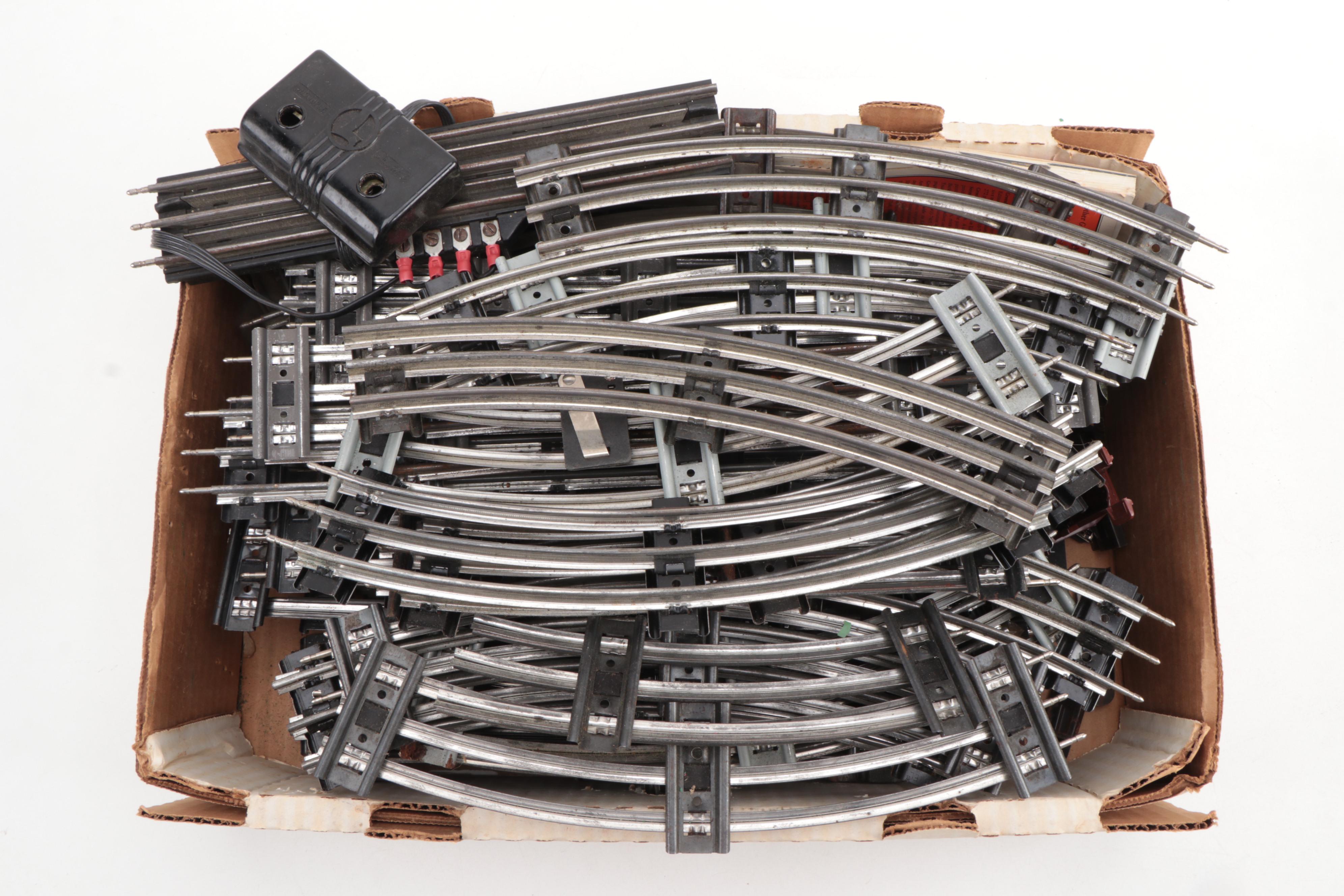 Train Accessories and Track with Lionel O/027 Gauge MW Transformer in ...