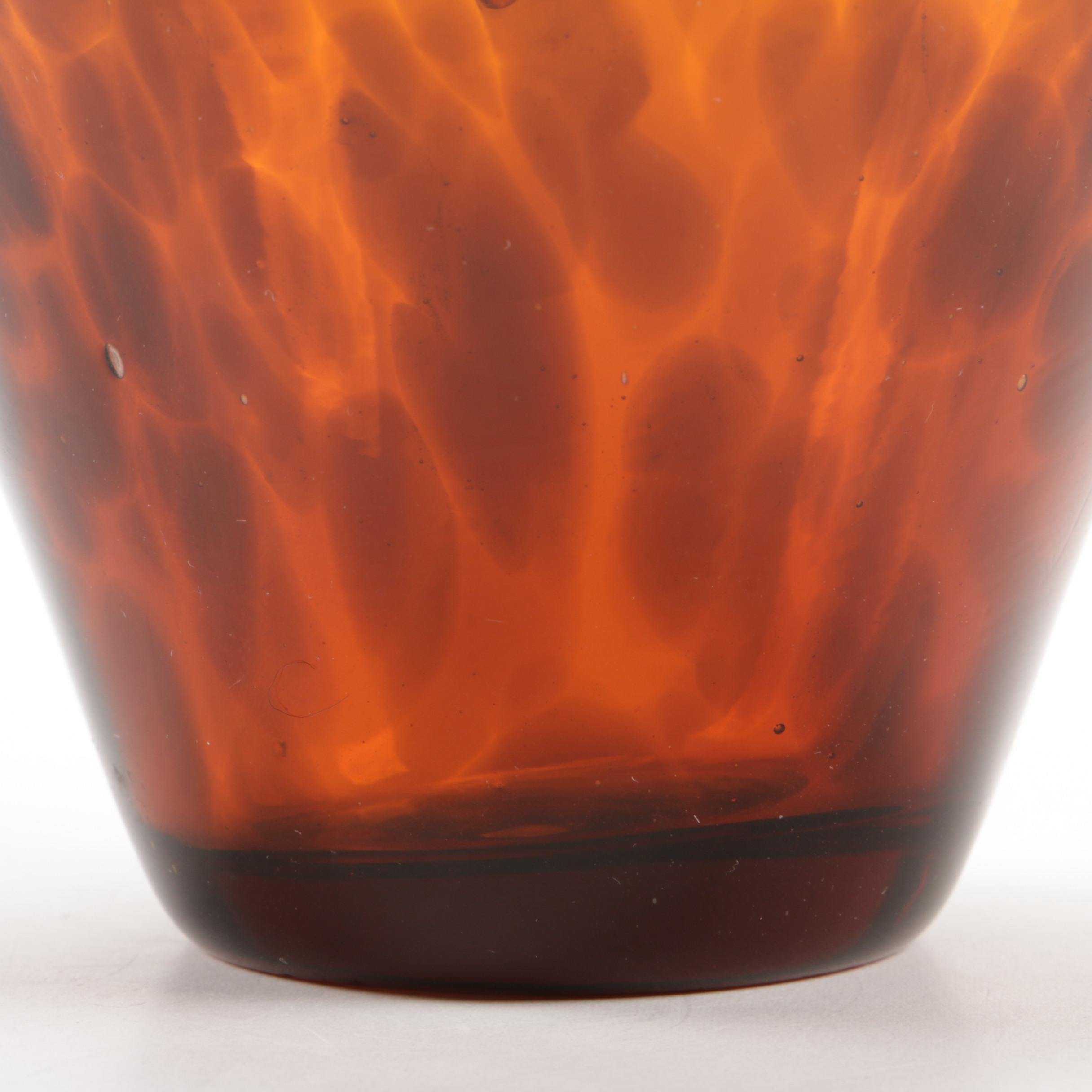 Tortoiseshell Glass Perfume Bottle | EBTH