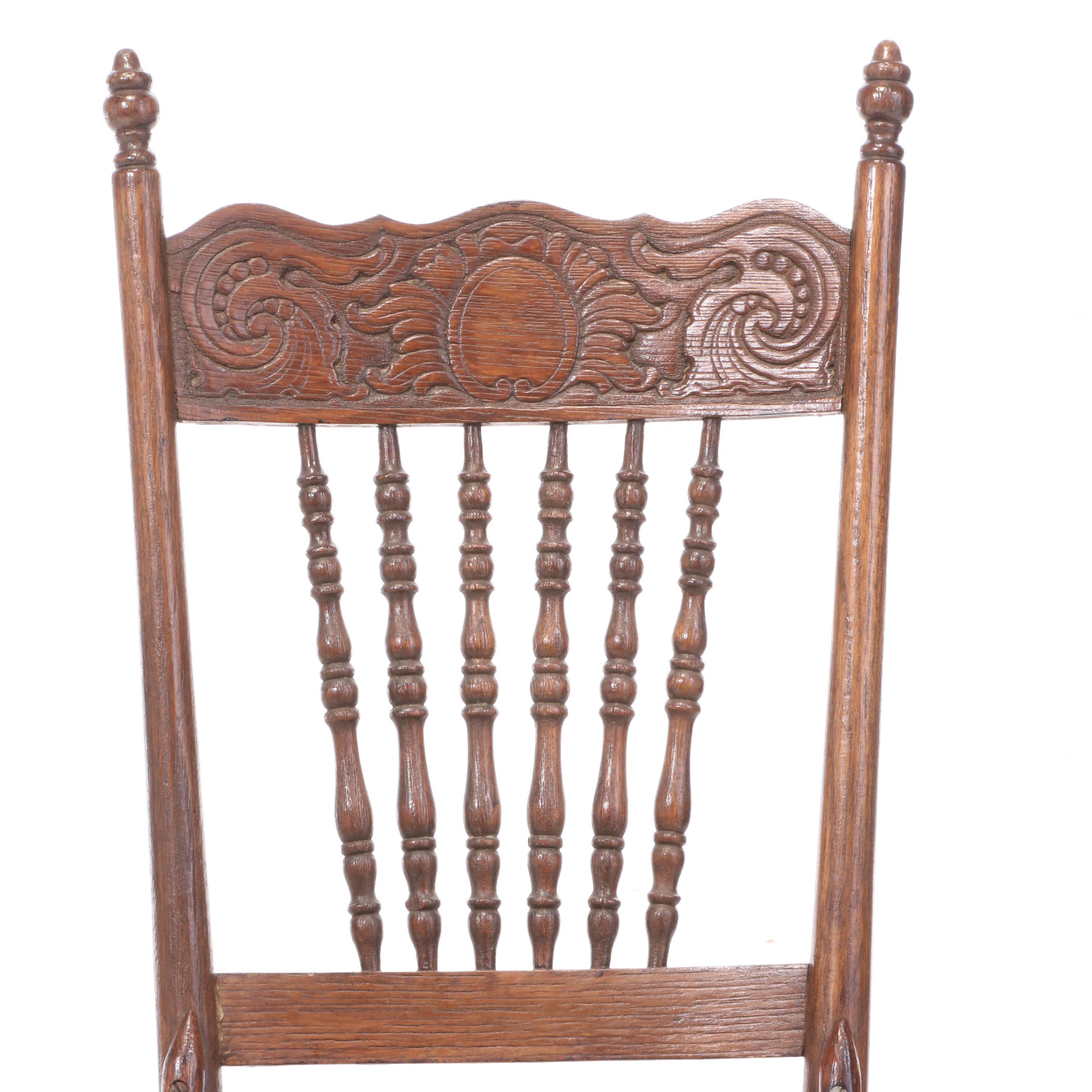 Three Late Victorian Rocking Chairs, Including Heywood Brothers ...