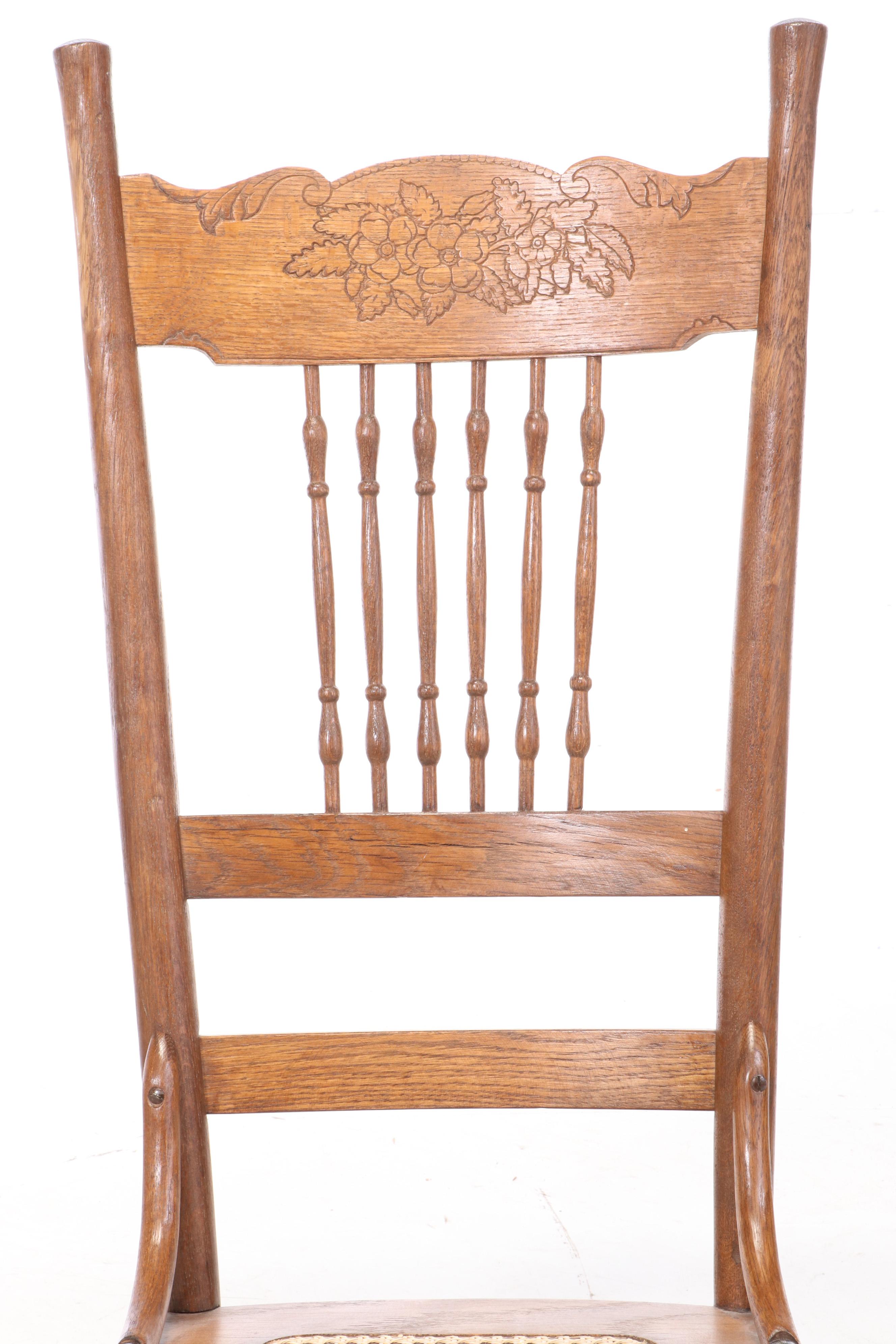 Three Late Victorian Rocking Chairs, Including Heywood Brothers ...