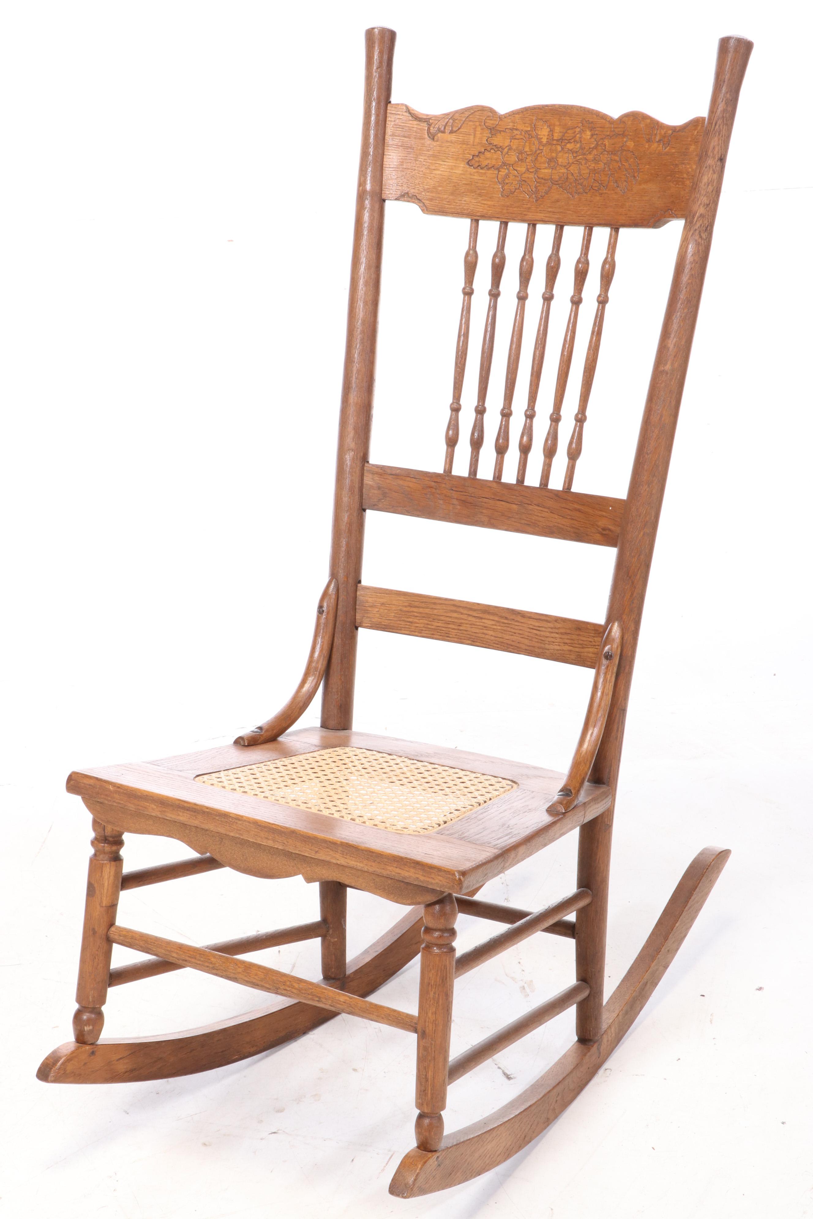 Three Late Victorian Rocking Chairs, Including Heywood Brothers ...