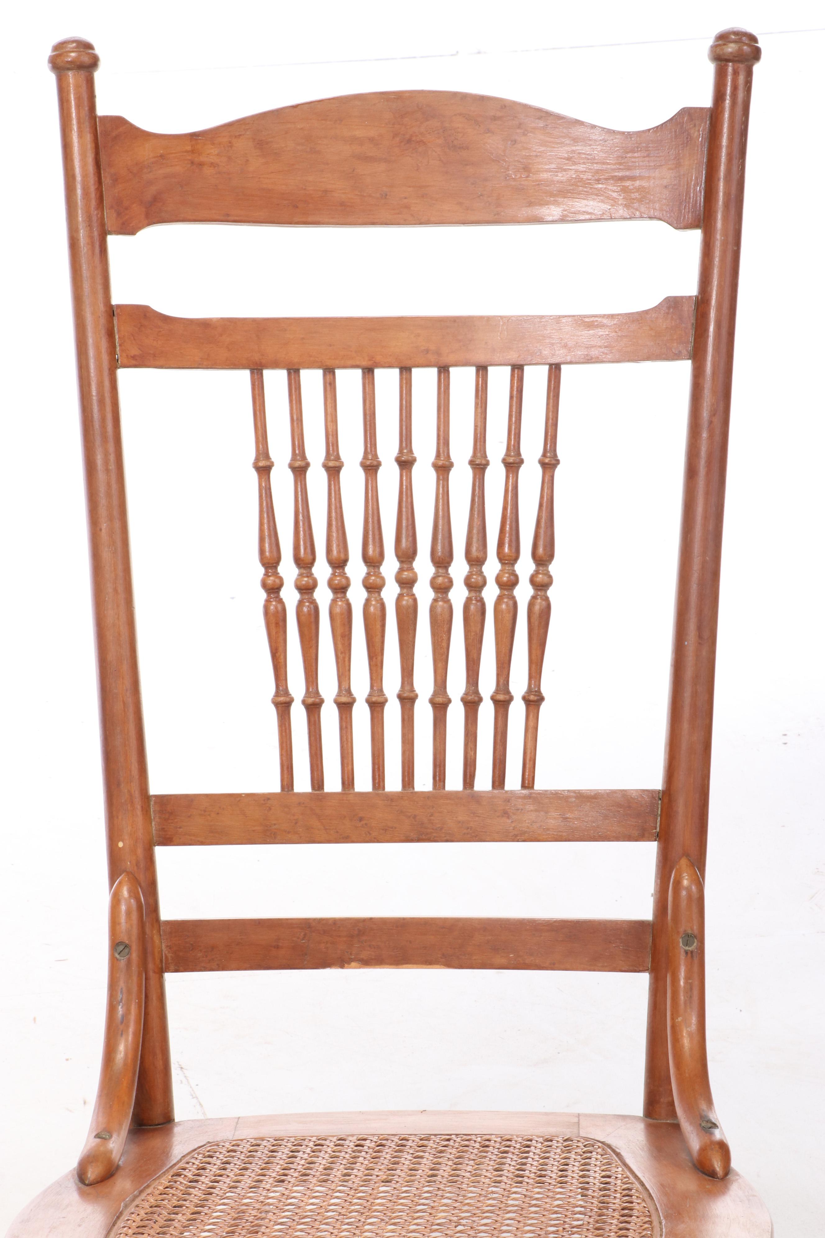 Three Late Victorian Rocking Chairs, Including Heywood Brothers ...