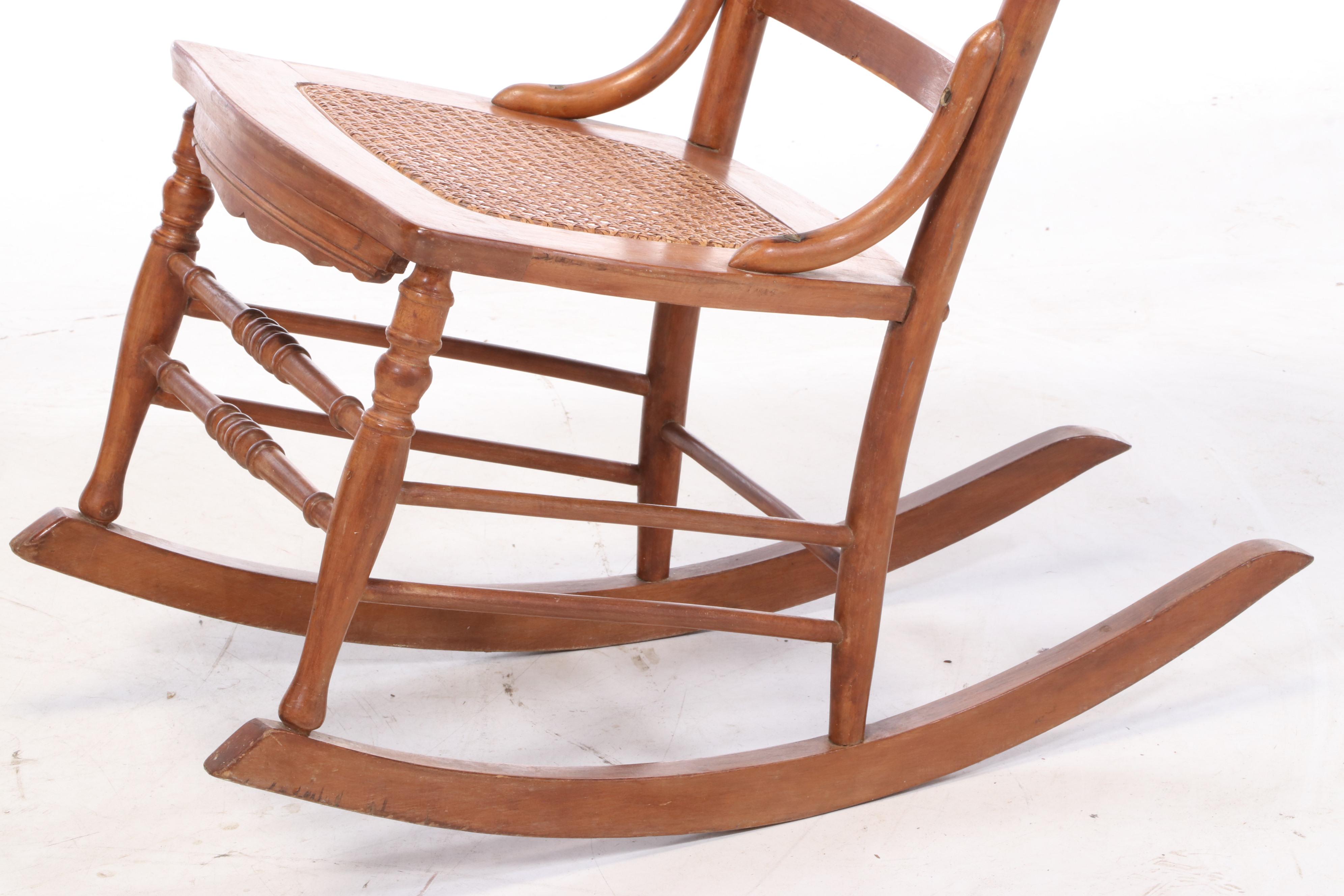 Three Late Victorian Rocking Chairs, Including Heywood Brothers ...